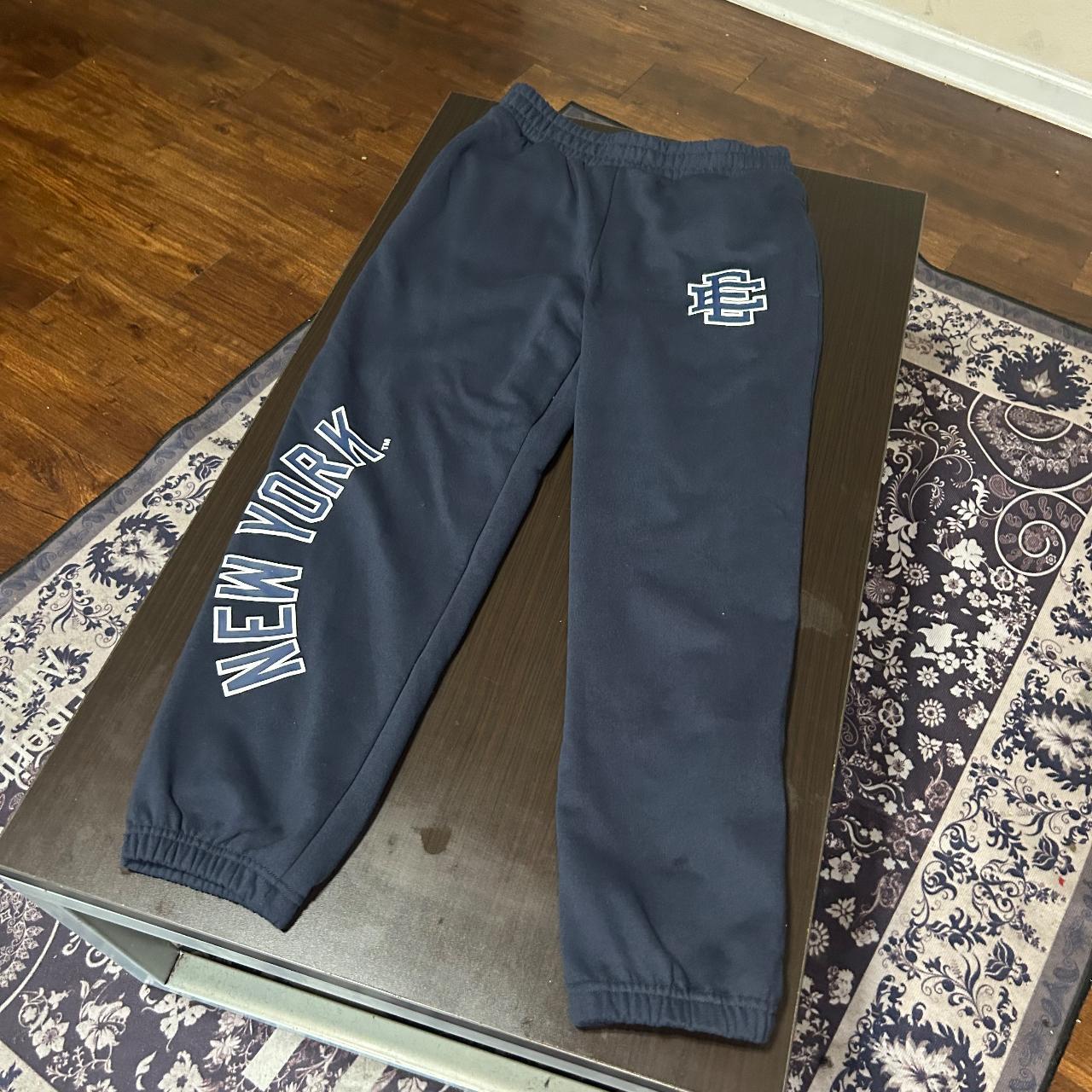 Eric Emanuel x New York Yankees Track Suit Bottoms - Depop