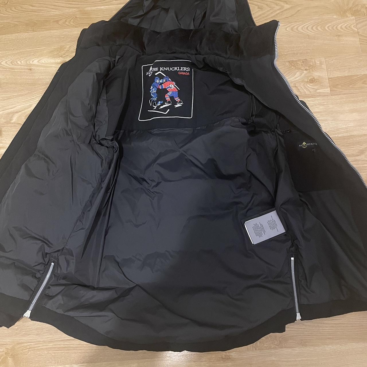 Moose knuckles junior jacket NOT AUTHENTIC - Depop