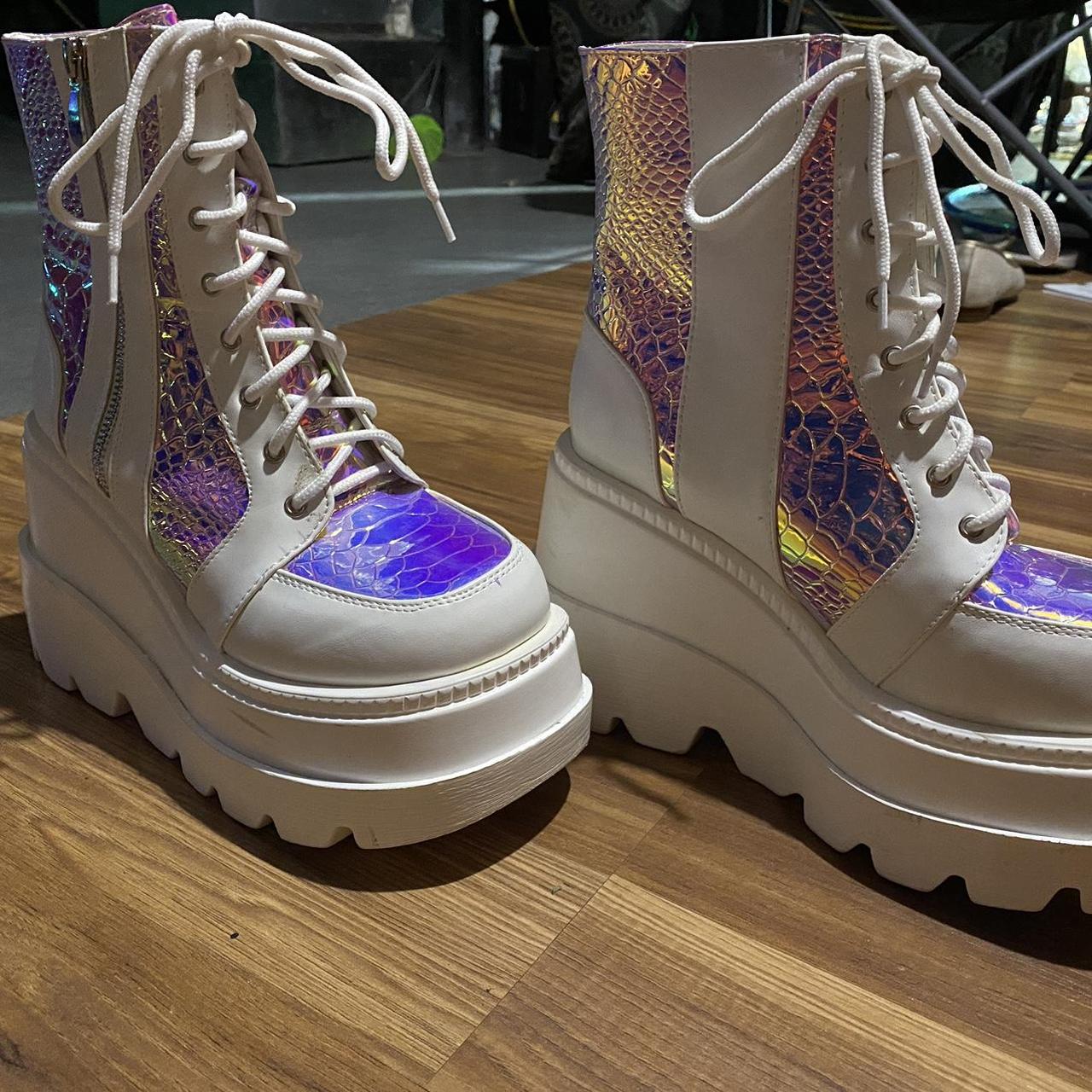 Rave Boots Very Clean #rave #festival #halloween - Depop