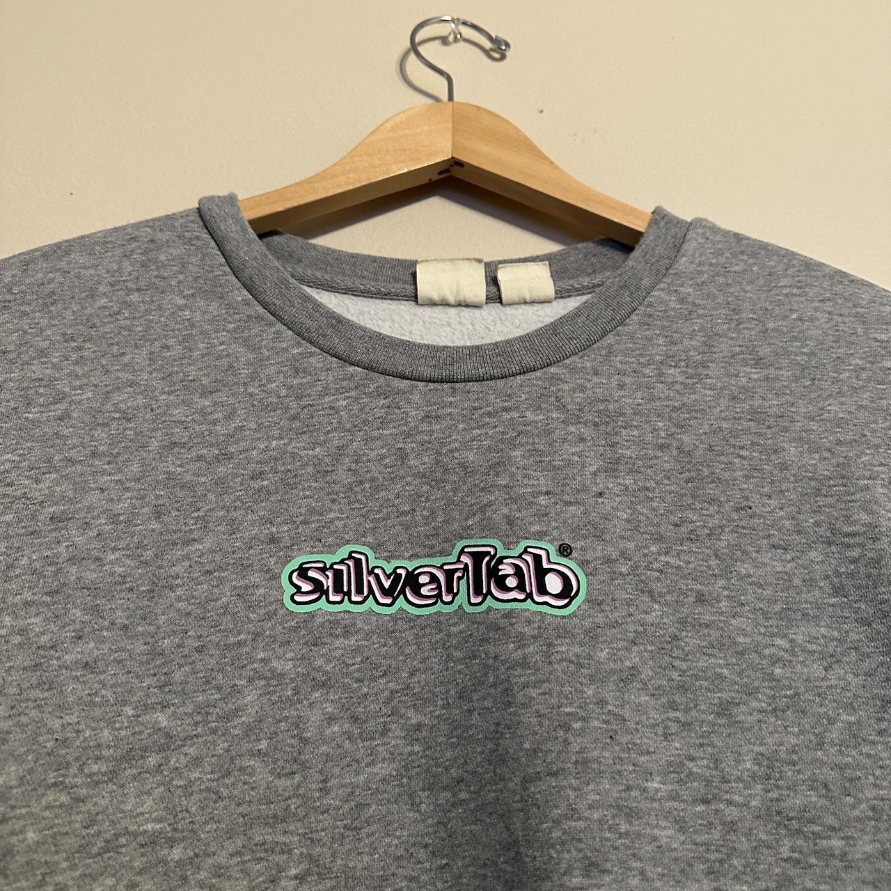 Vintage Y2K Levi’s Silver Tab Logo Crewneck... - Depop