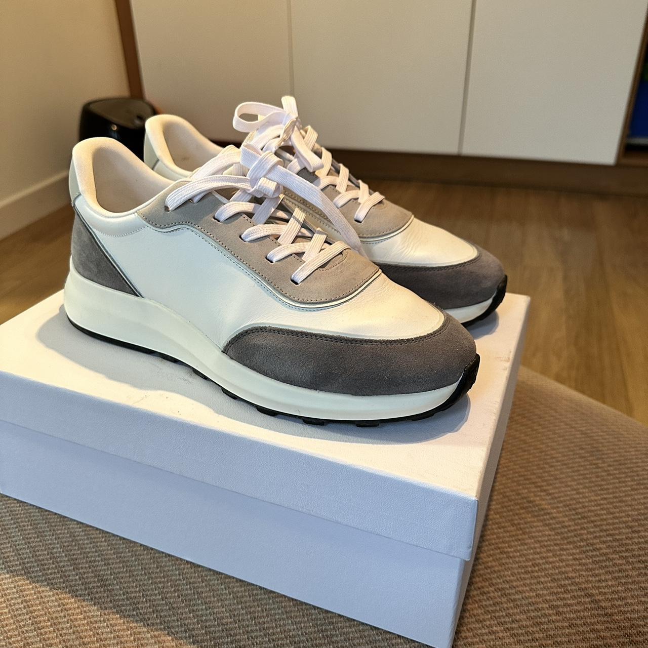 Arne low runner white/stone - Depop