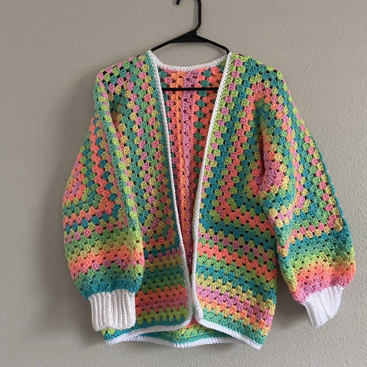 Women's multi Cardigan | Depop