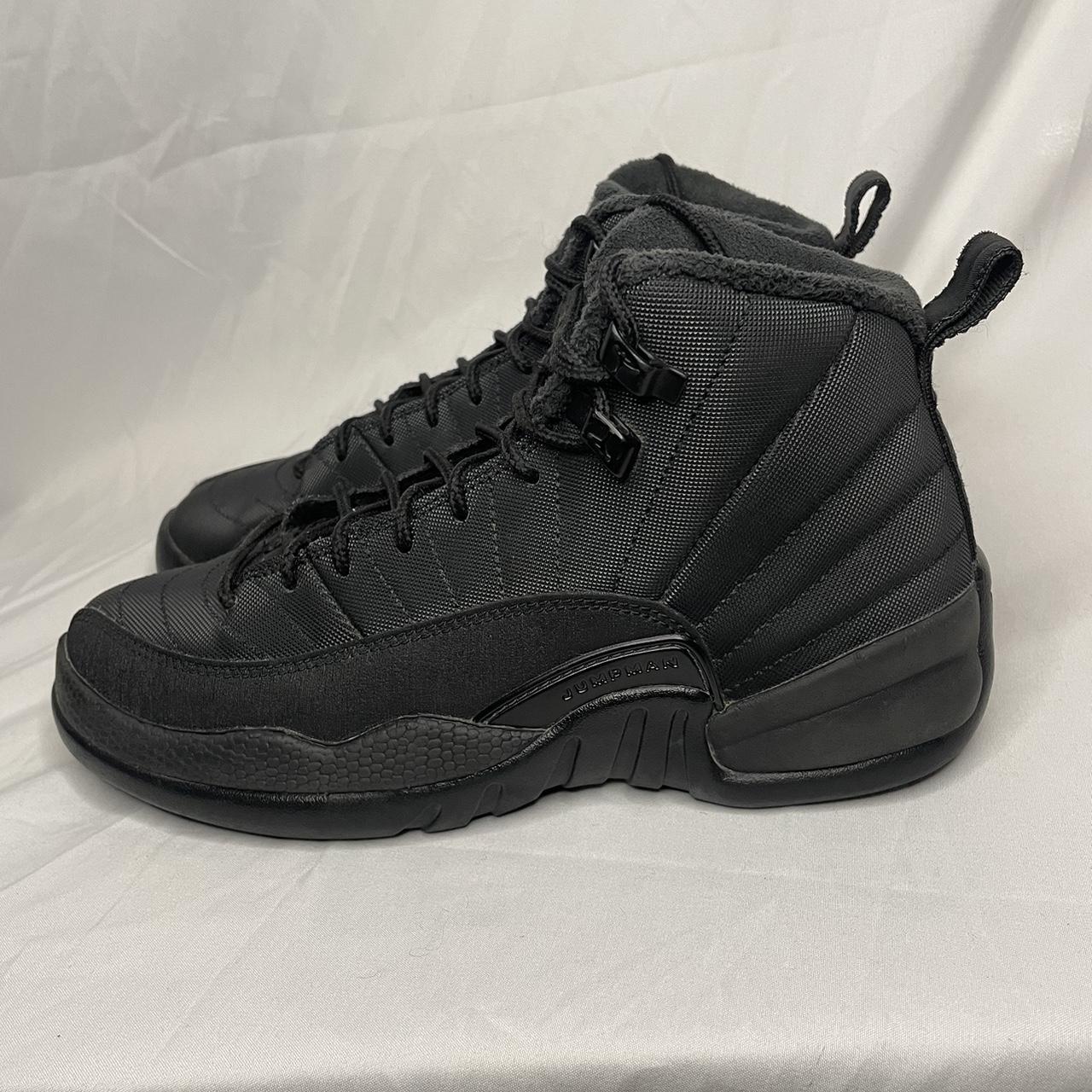 Nike Air Jordan 12 Retro Winterized “Triple black”... - Depop