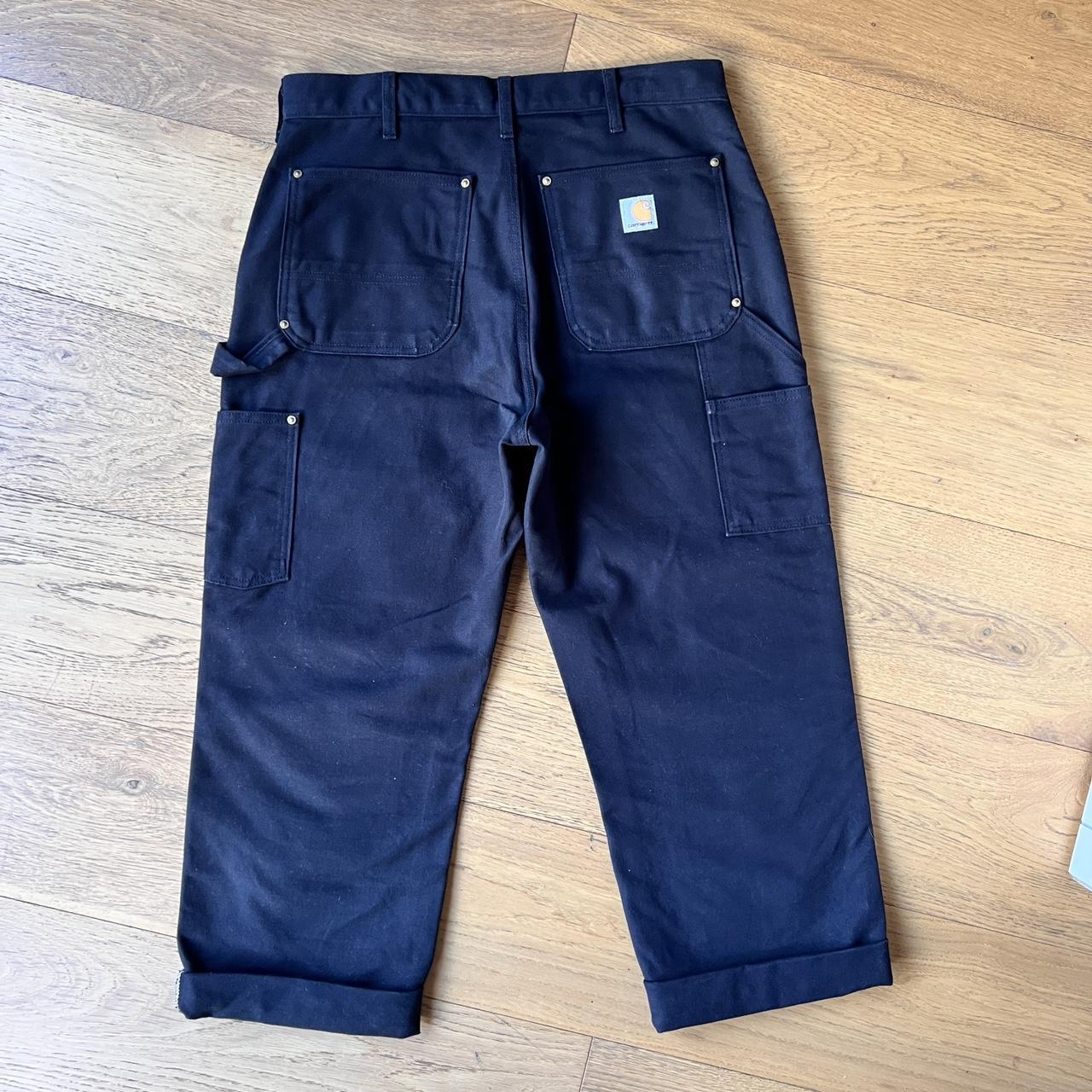 Carhartt Workwear Double Knee pants black 32” Made... - Depop Carhartt Workwear Double Knee pants black 32” Made... - Depop