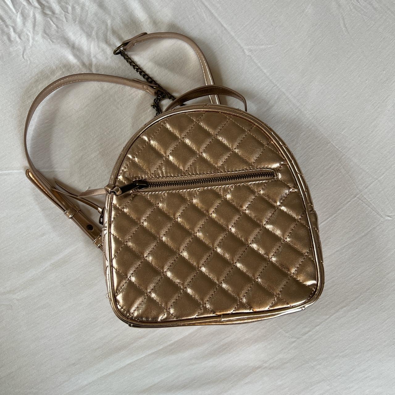 Women's Silver and Pink Bag | Depop