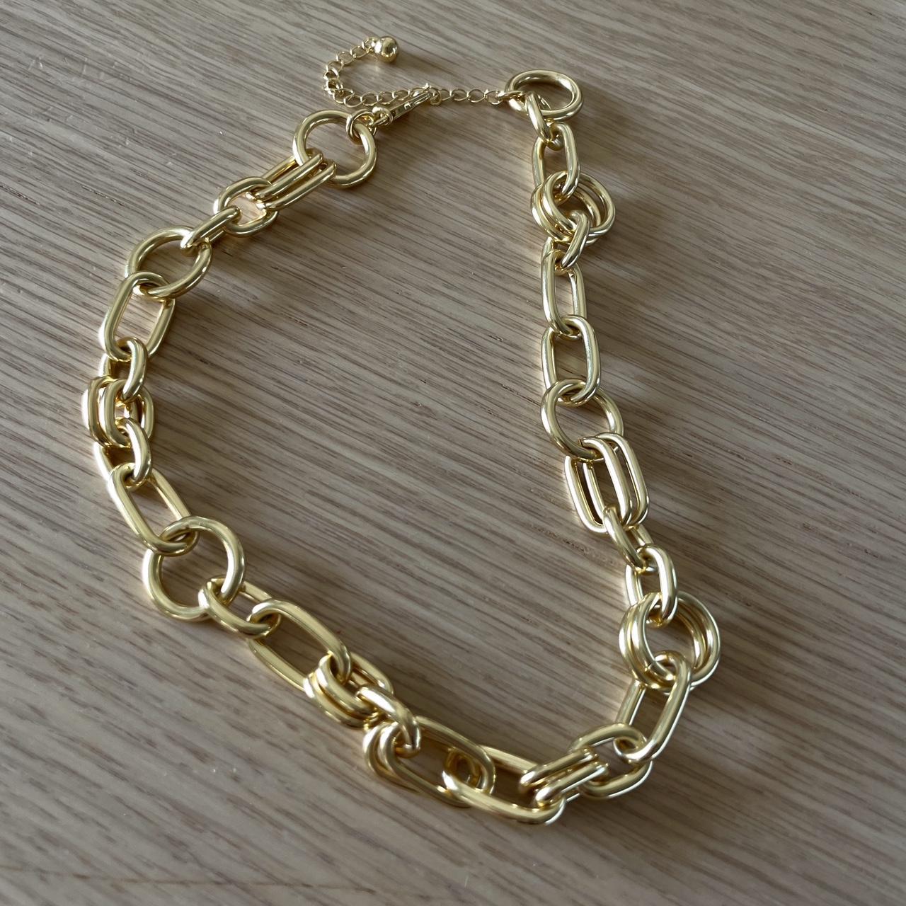 Cos chain necklace Classic design and in good... - Depop