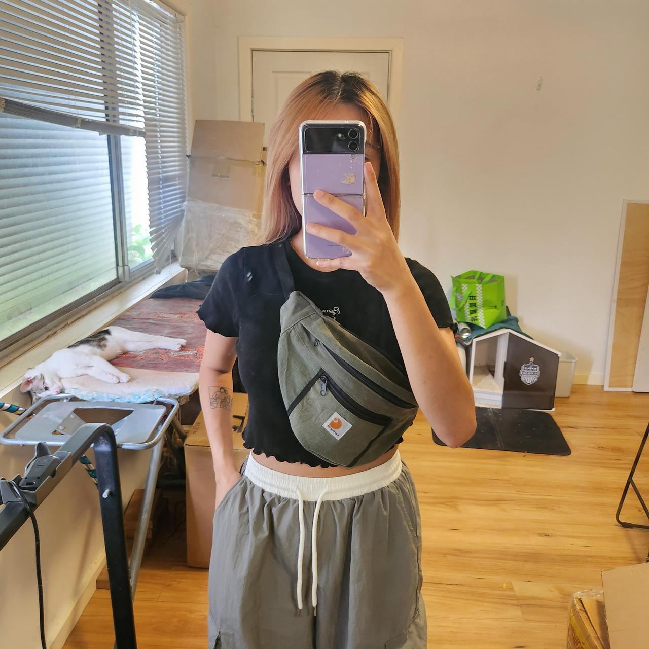 VINTAGE REWORKED CARHARTT BUMP BAG - All reworks... - Depop