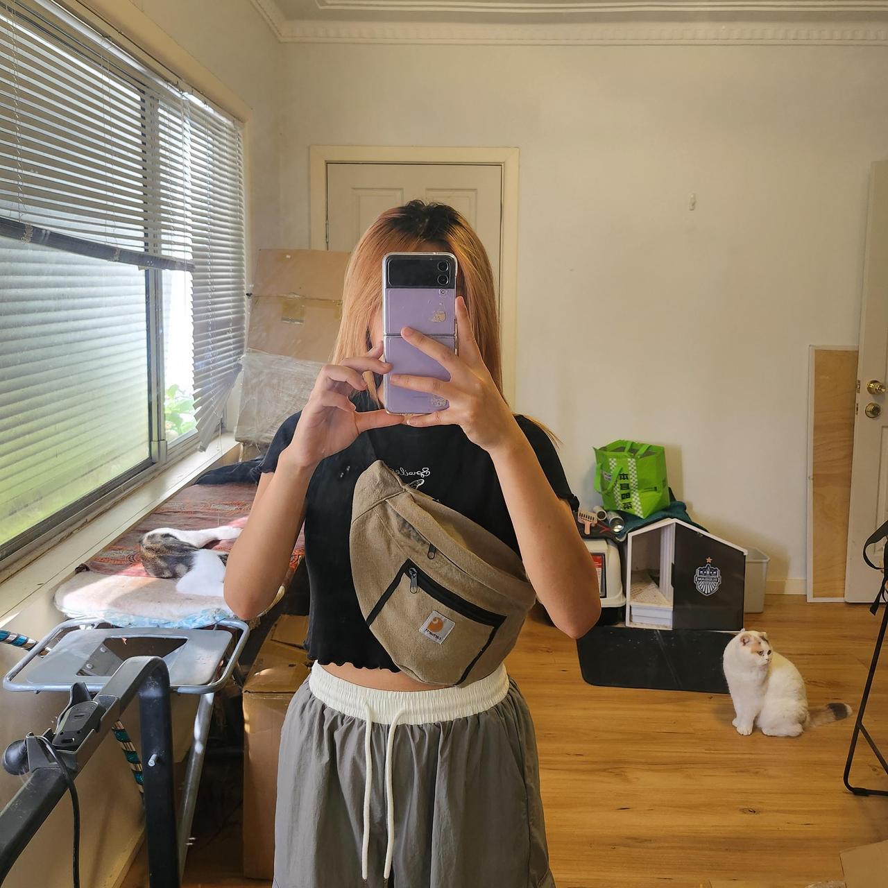 VINTAGE REWORKED CARHARTT BUMP BAG - All reworks... - Depop