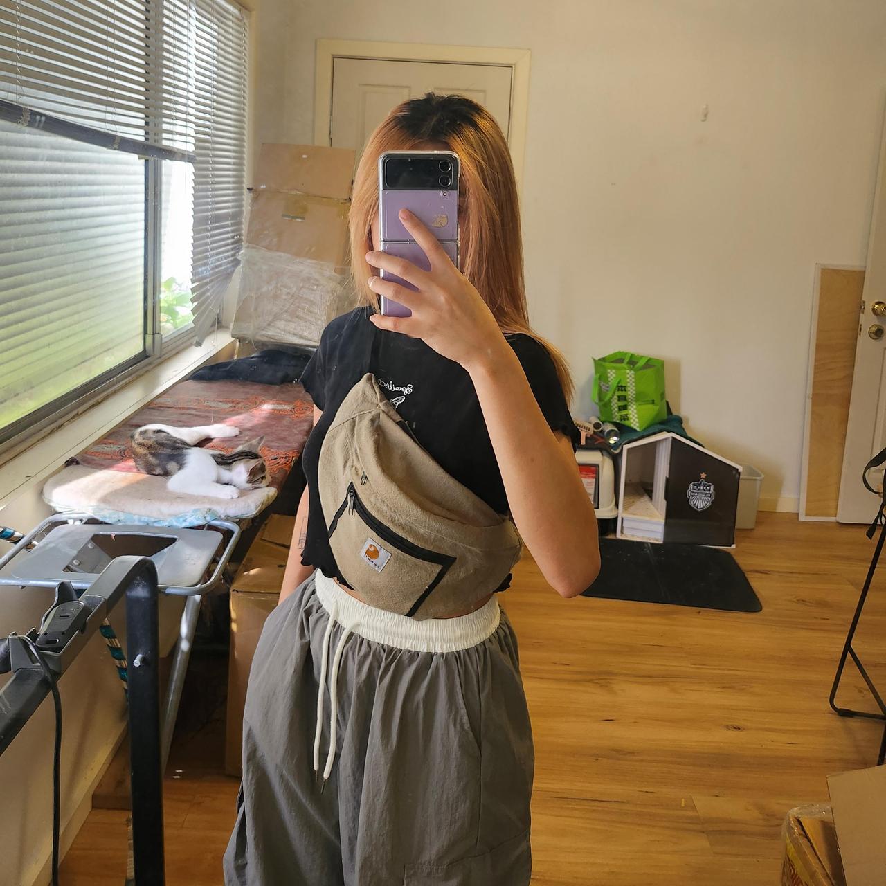 VINTAGE REWORKED CARHARTT BUMP BAG - All reworks... - Depop