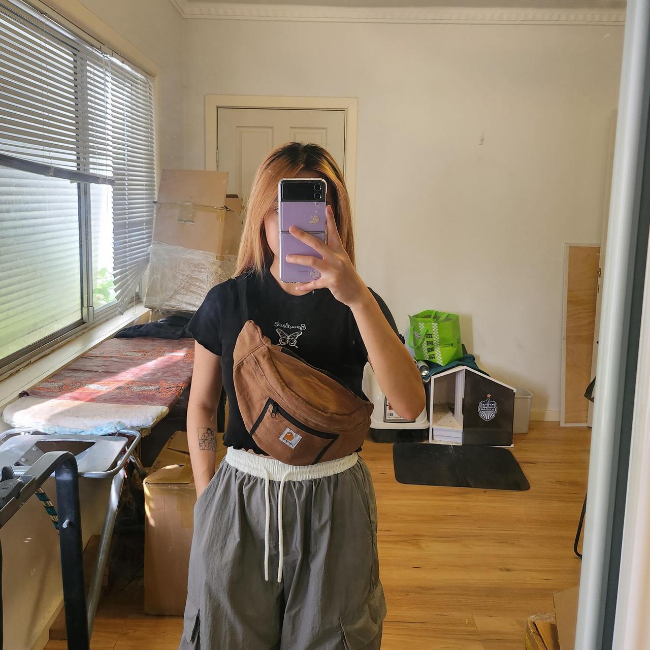 VINTAGE REWORKED CARHARTT BUMP BAG - All reworks... - Depop