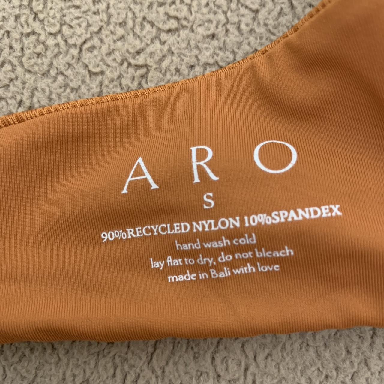Aro swim brown/tan swimmy Size small - Depop