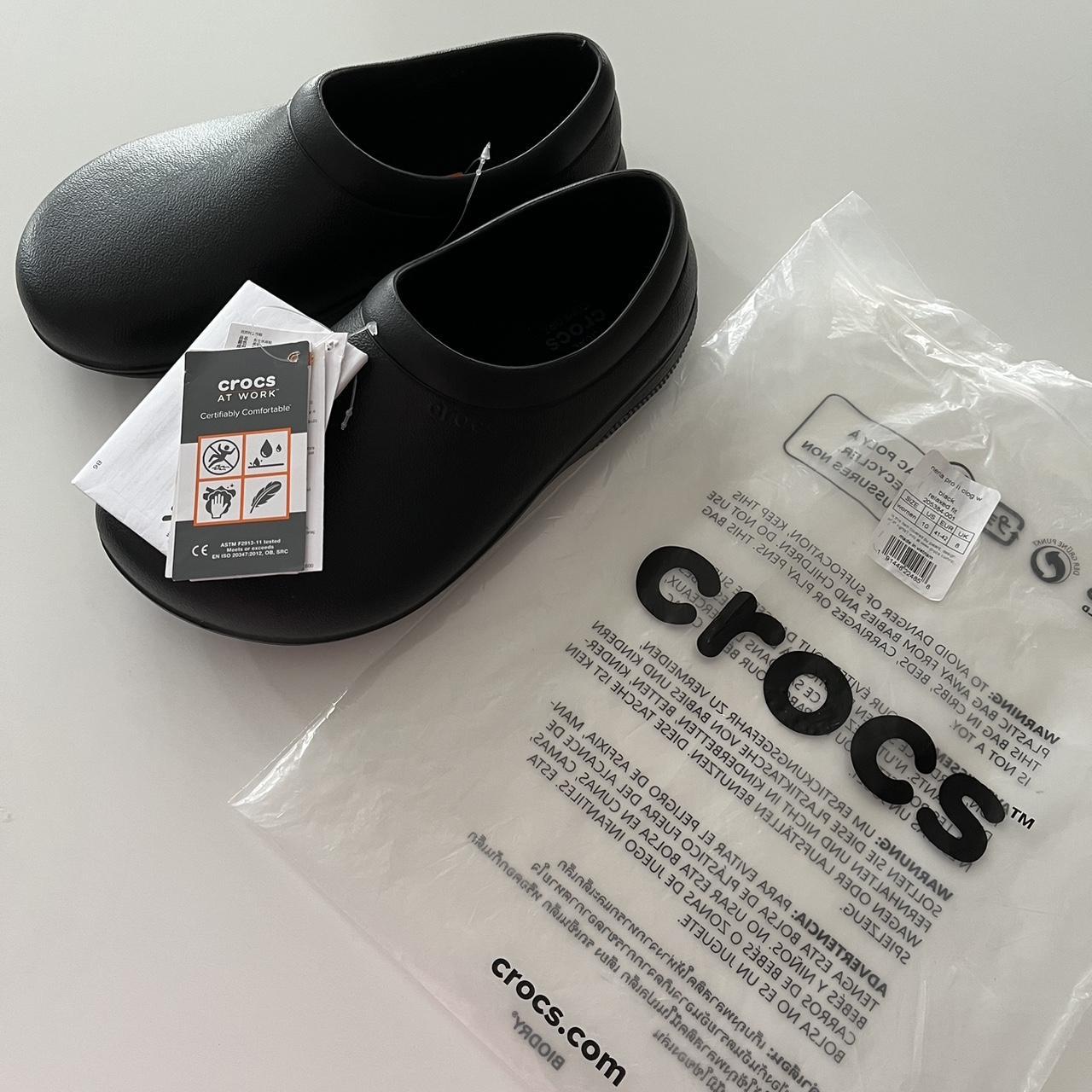 BRAND NEW CROCS WITH PACKAGING UK SIZE 8 Retail... - Depop