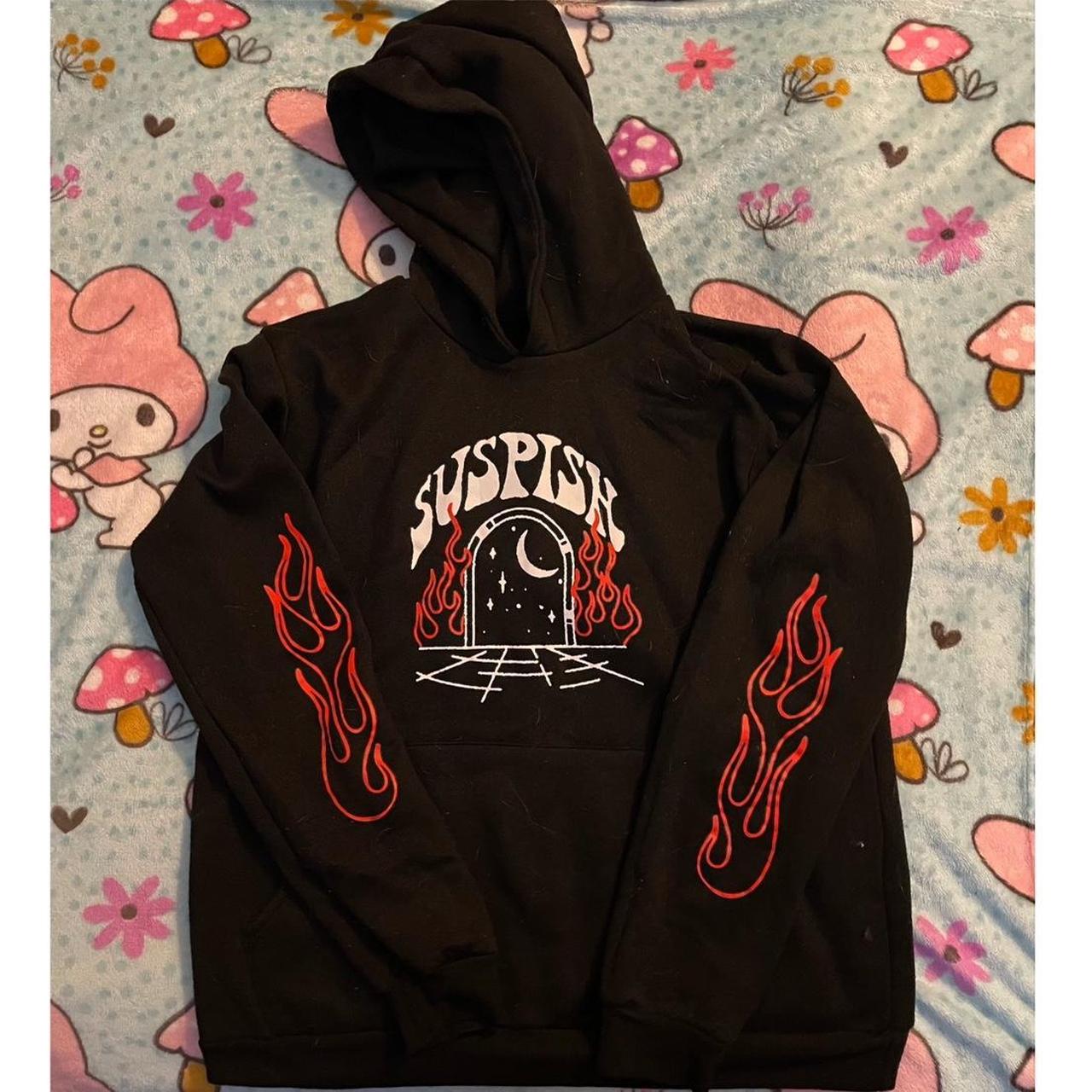 bailey sarian suspish hoodie no tag but fits like a... - Depop