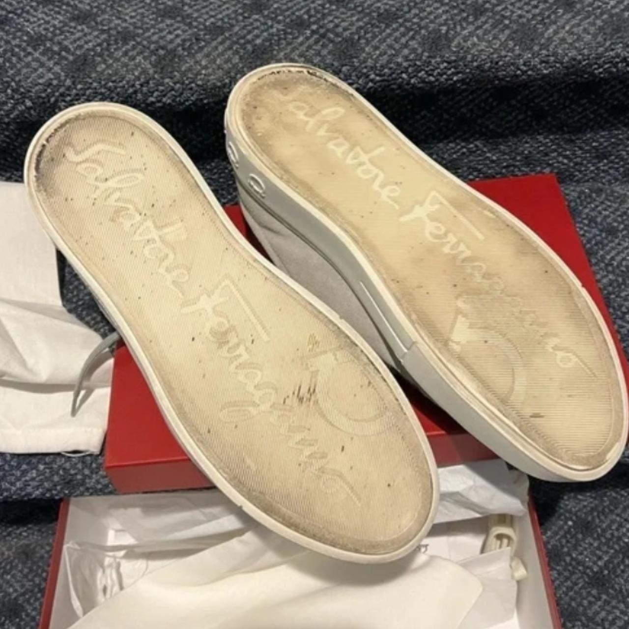 Salvatore Ferragamo Borg 5 sneakers size 11.... | Depop