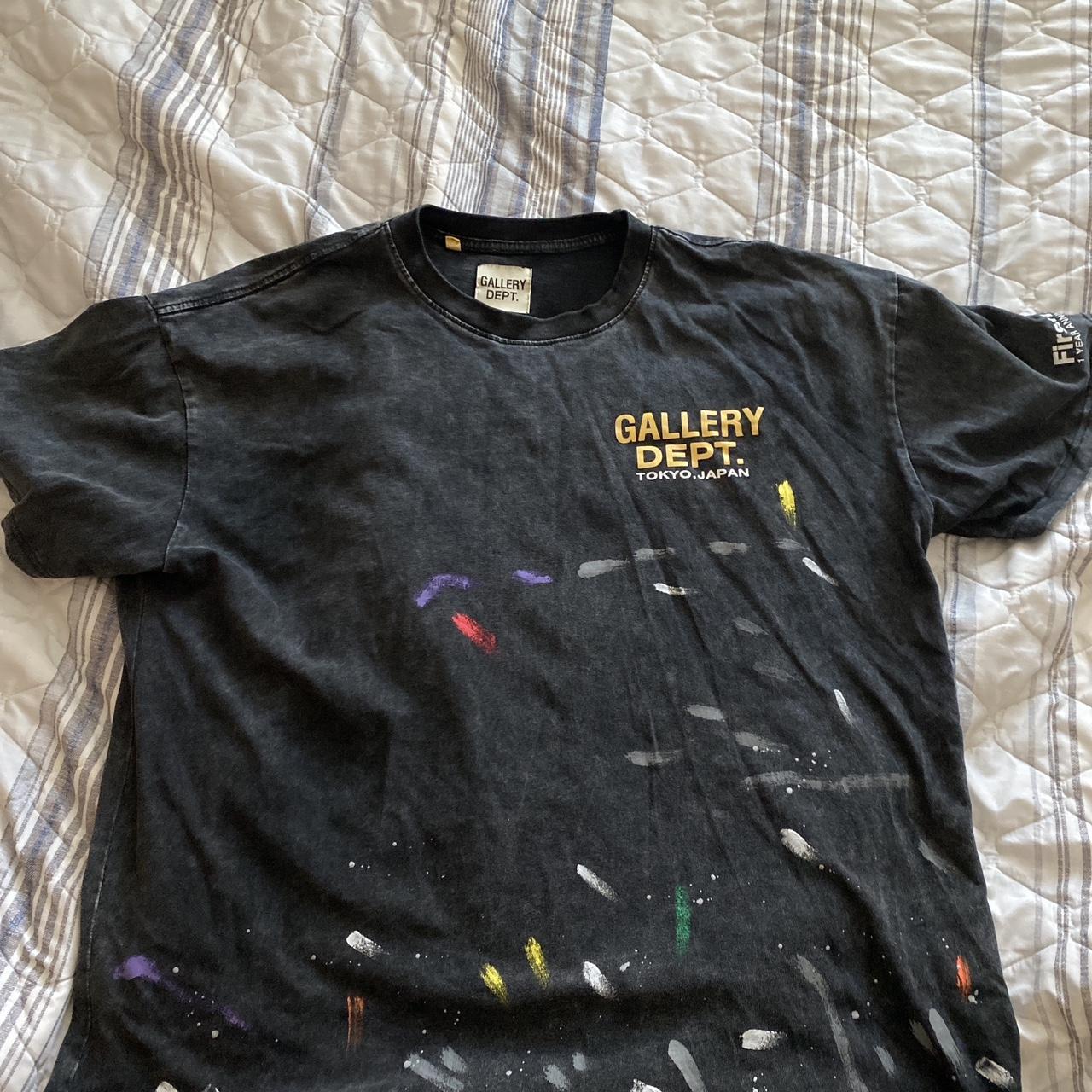 Gallery dept Tokyo Japan tee paint splatter (fits... - Depop