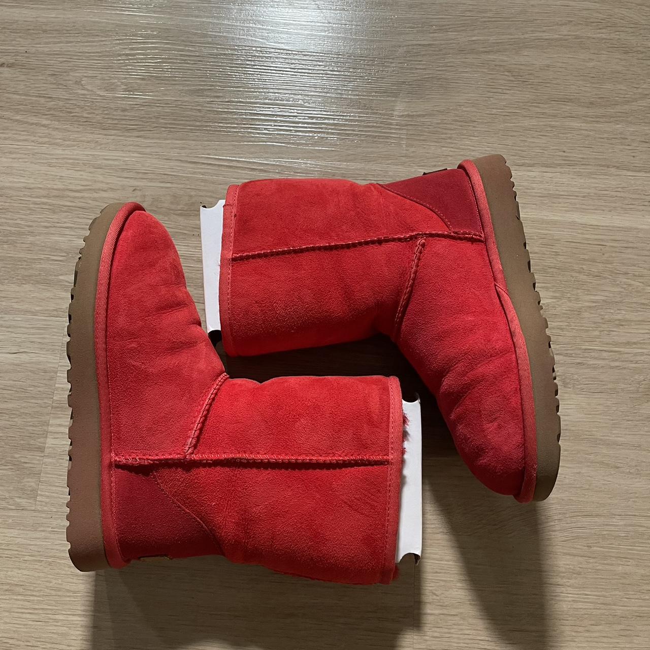UGG Classic Short II - Ribbon Red UGG Classic... - Depop