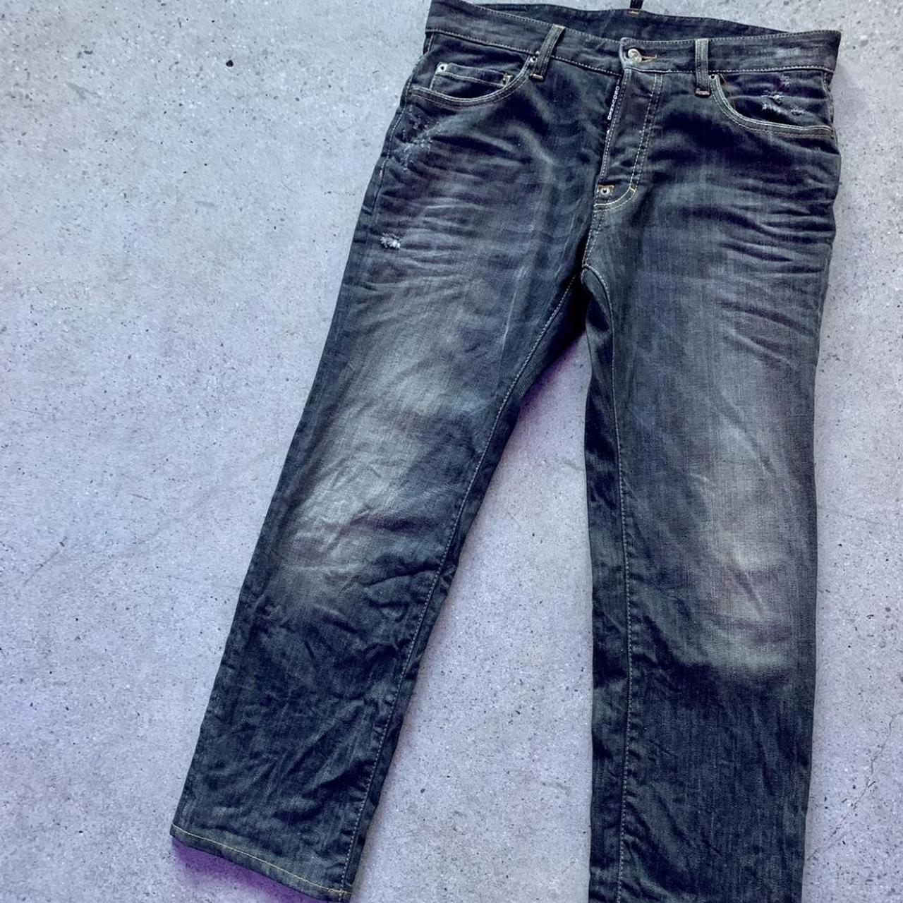 NEED GONE ASAP DSquared2 Distressed Denim Straight... - Depop