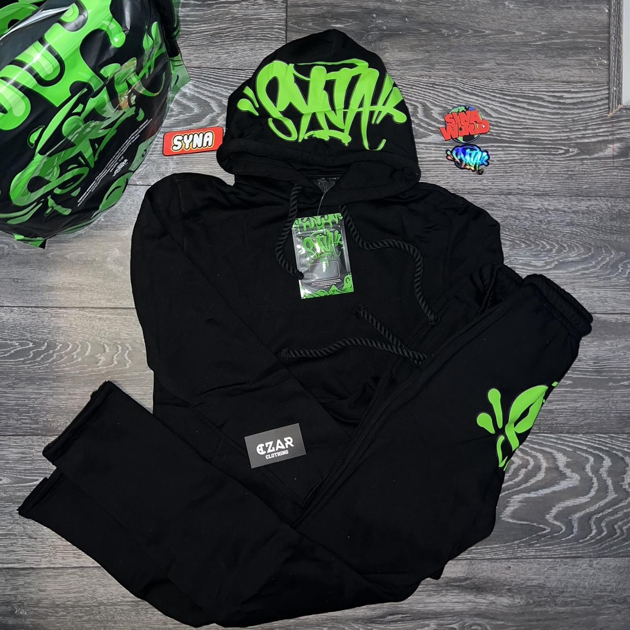 Syna World Tracksuit Hoodie & Joggers Set Size :... - Depop