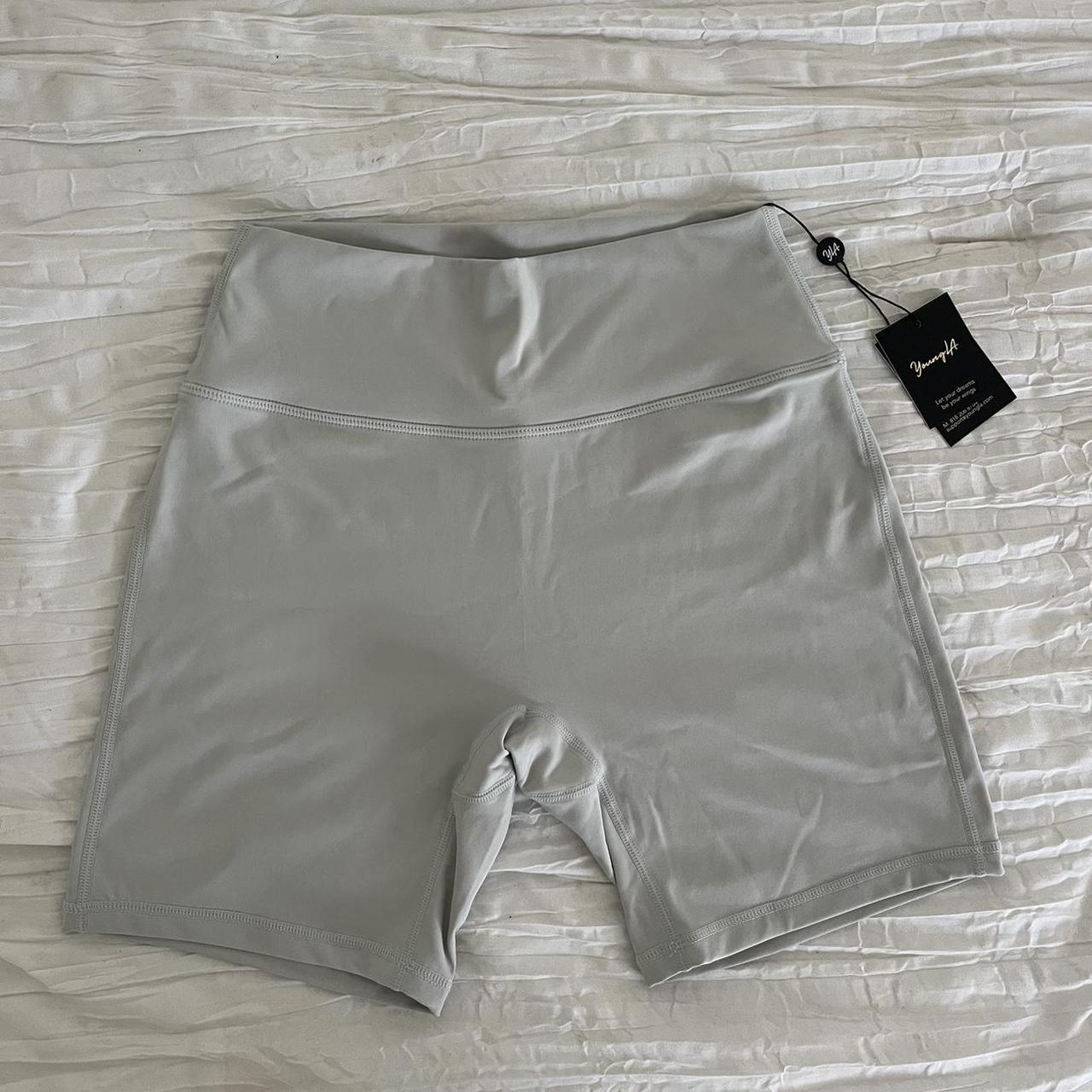 YoungLA W109 LEVEL UP BIKER SHORT 7"... - Depop