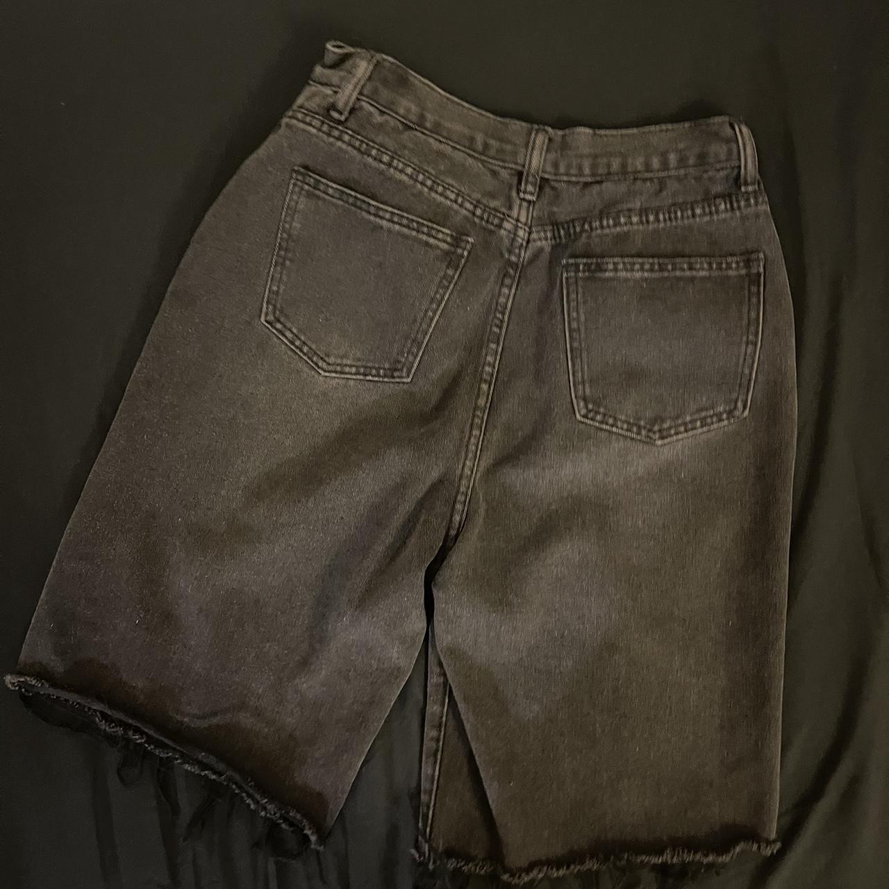 Vintage Gray Jorts - size : 24" waist \ length :... - Depop