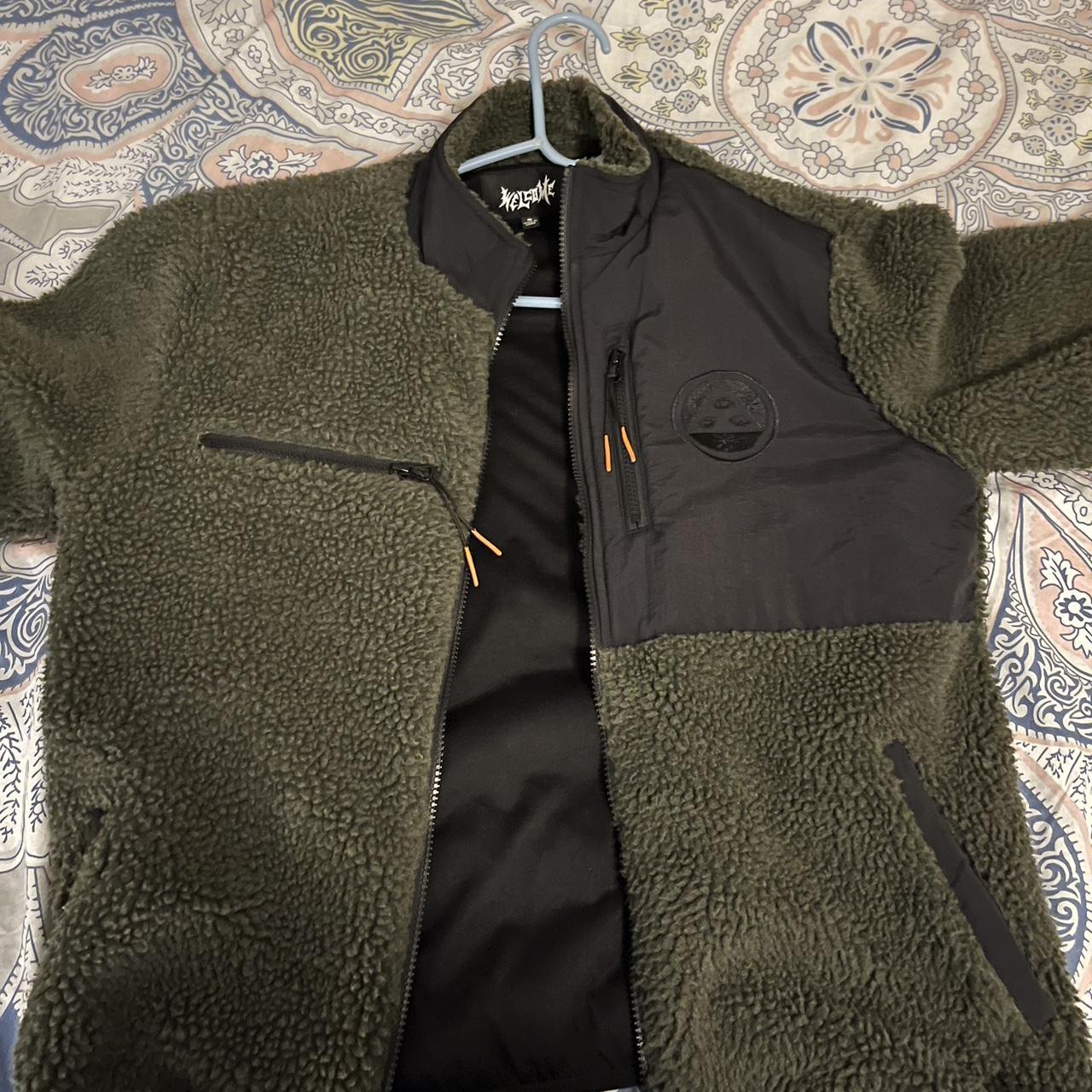 Volcom sherpa fleece - Depop