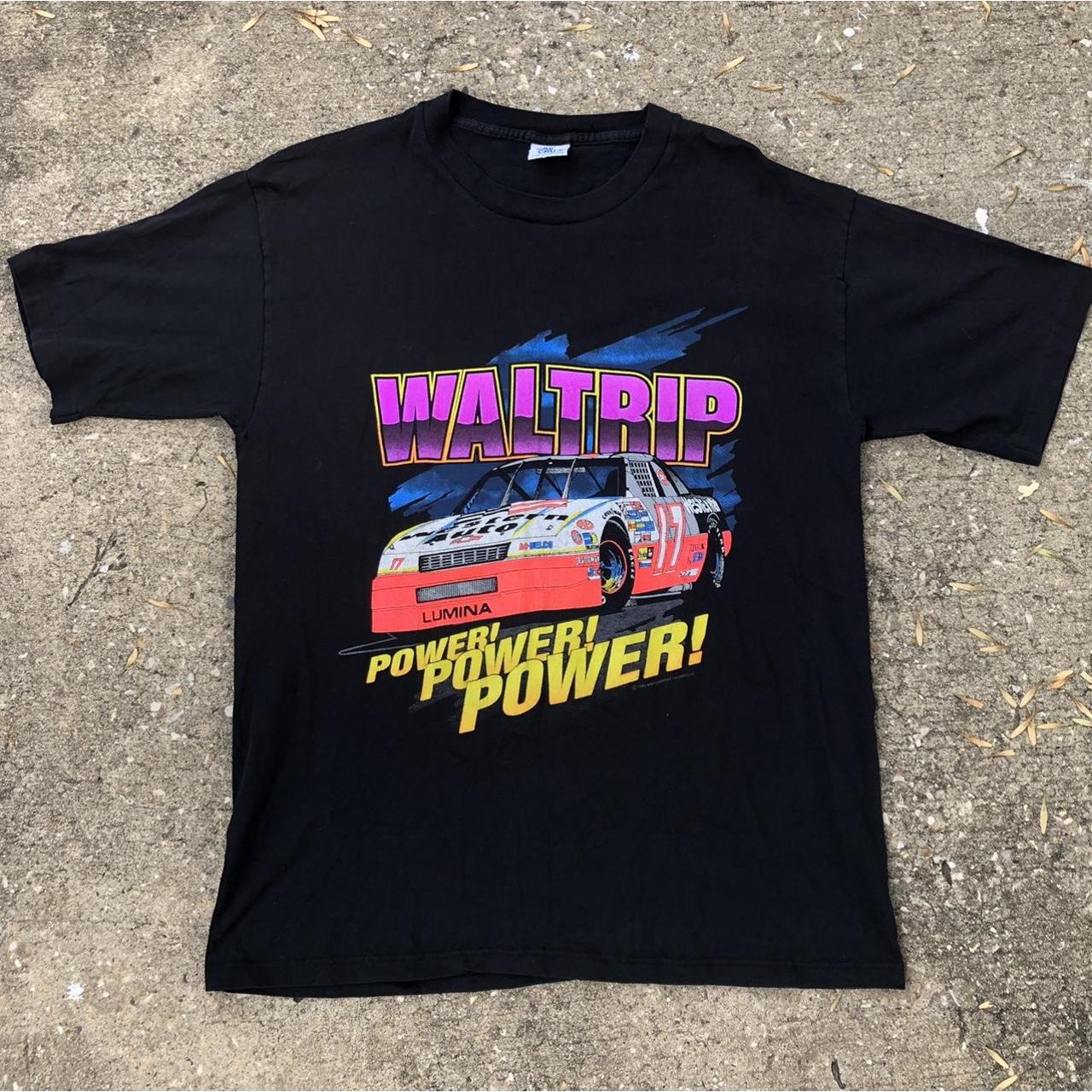Vintage 1993 NASCAR Darrell Waltrip Shirt Power!... - Depop