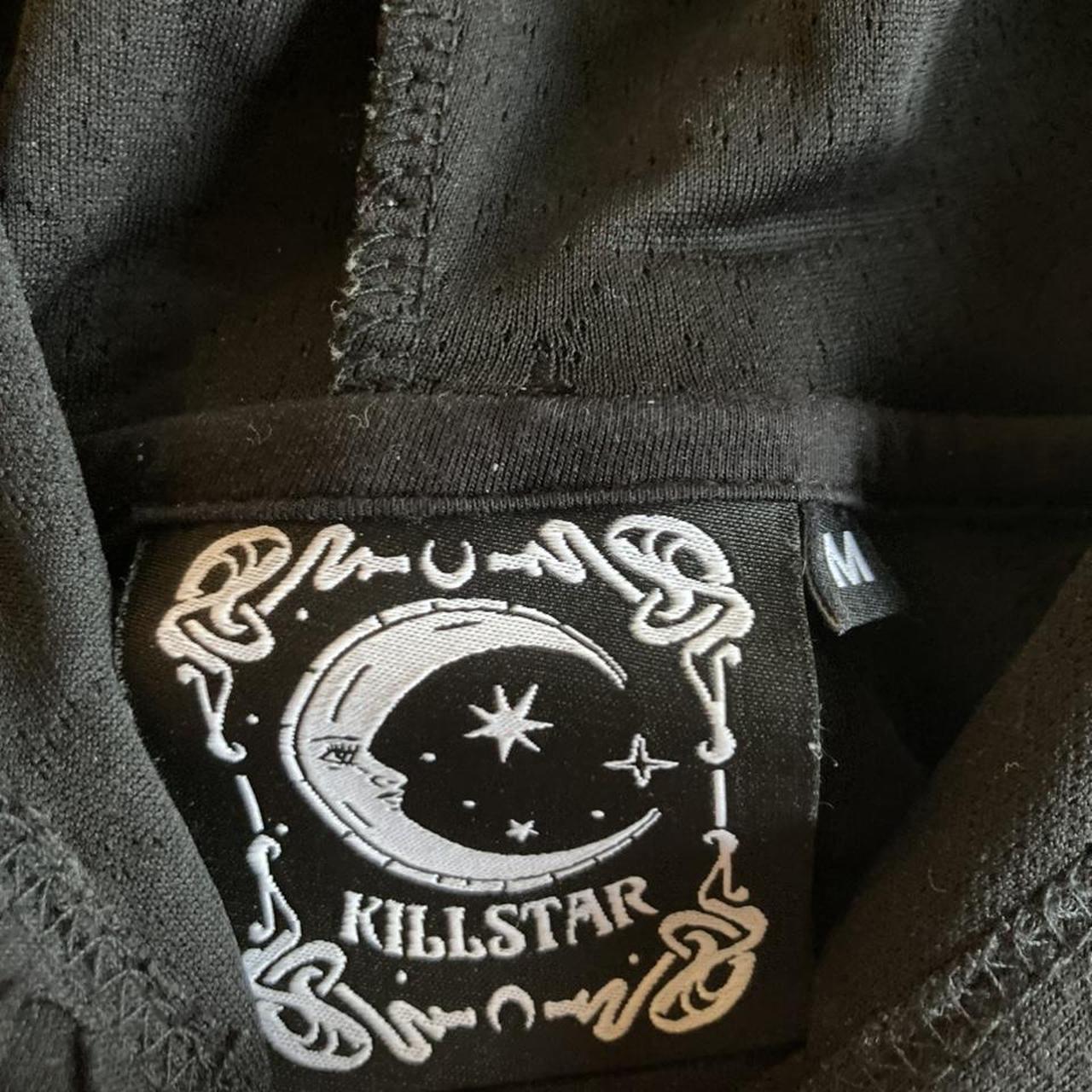 Killstar shirt, hardly warn! Cool tattered grungy... - Depop