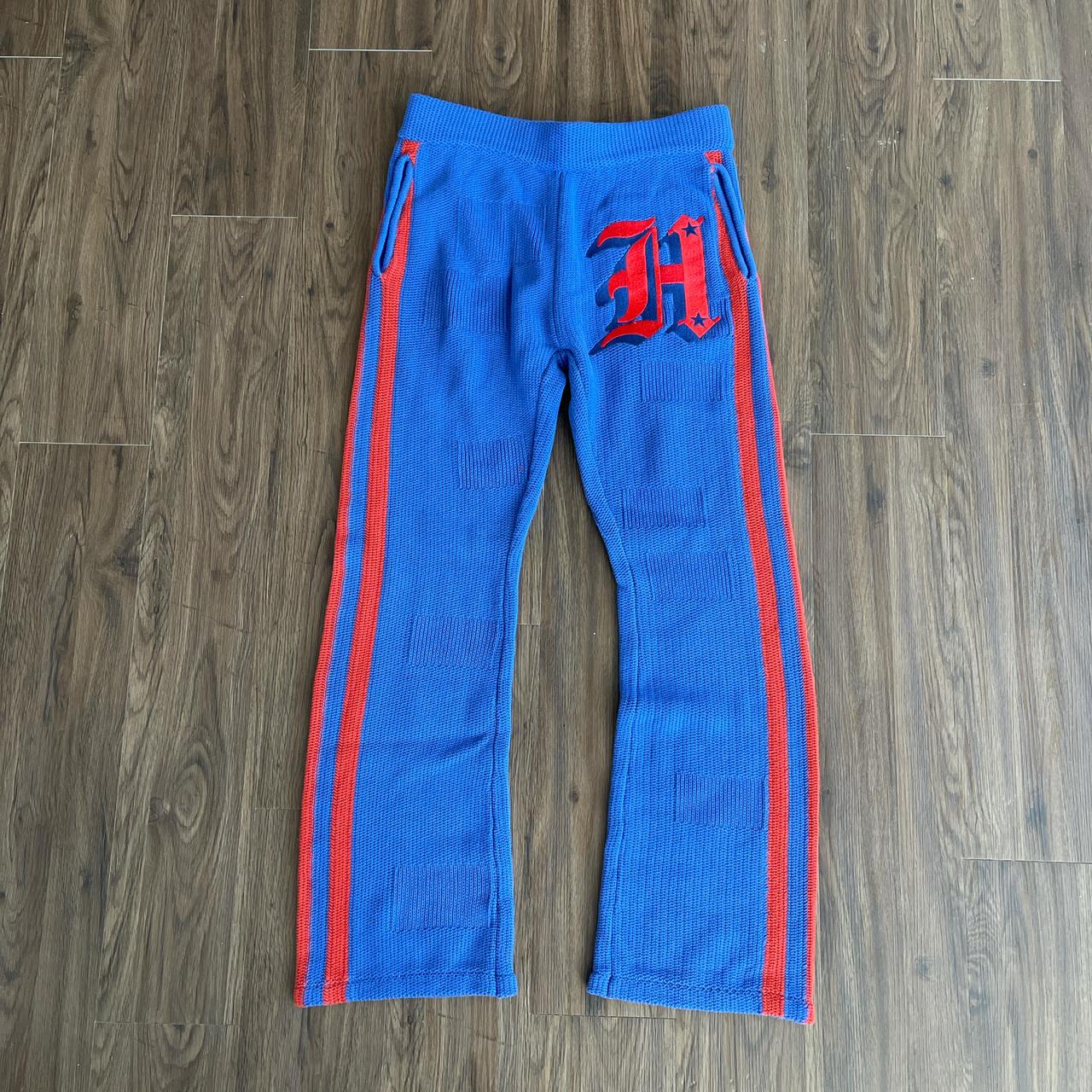 Hollywood Hideout knitted sweatpants - Depop