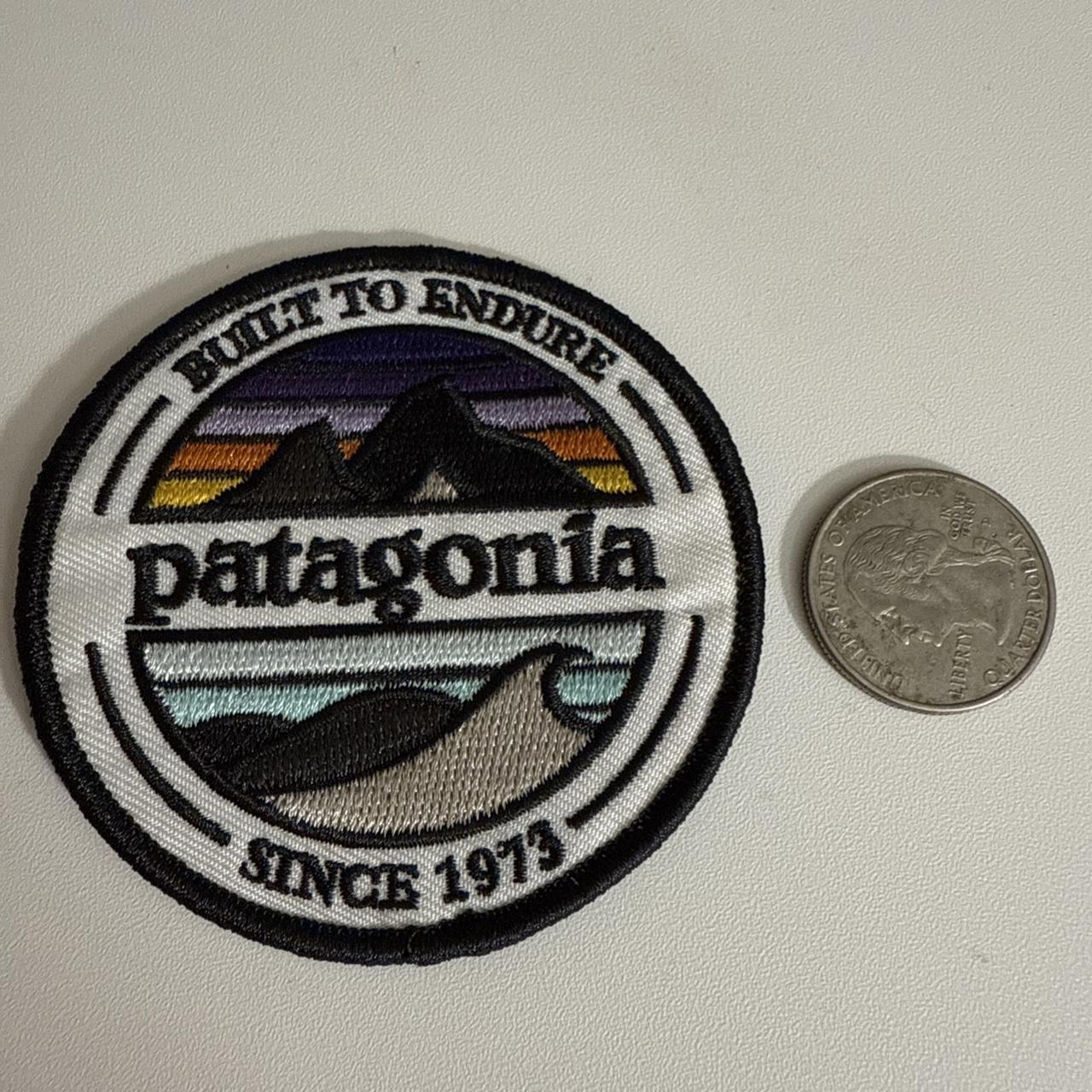 NEW Patagonia Iron-on Patches Logo High Quality 2.75... - Depop