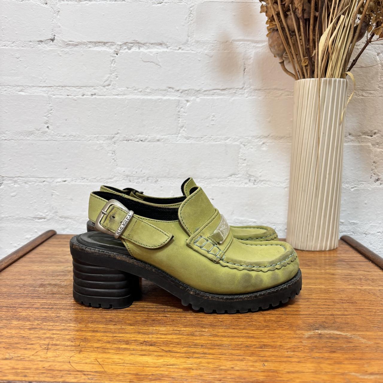 The cutest vintage 90s real leather suede mules Mary... | Depop