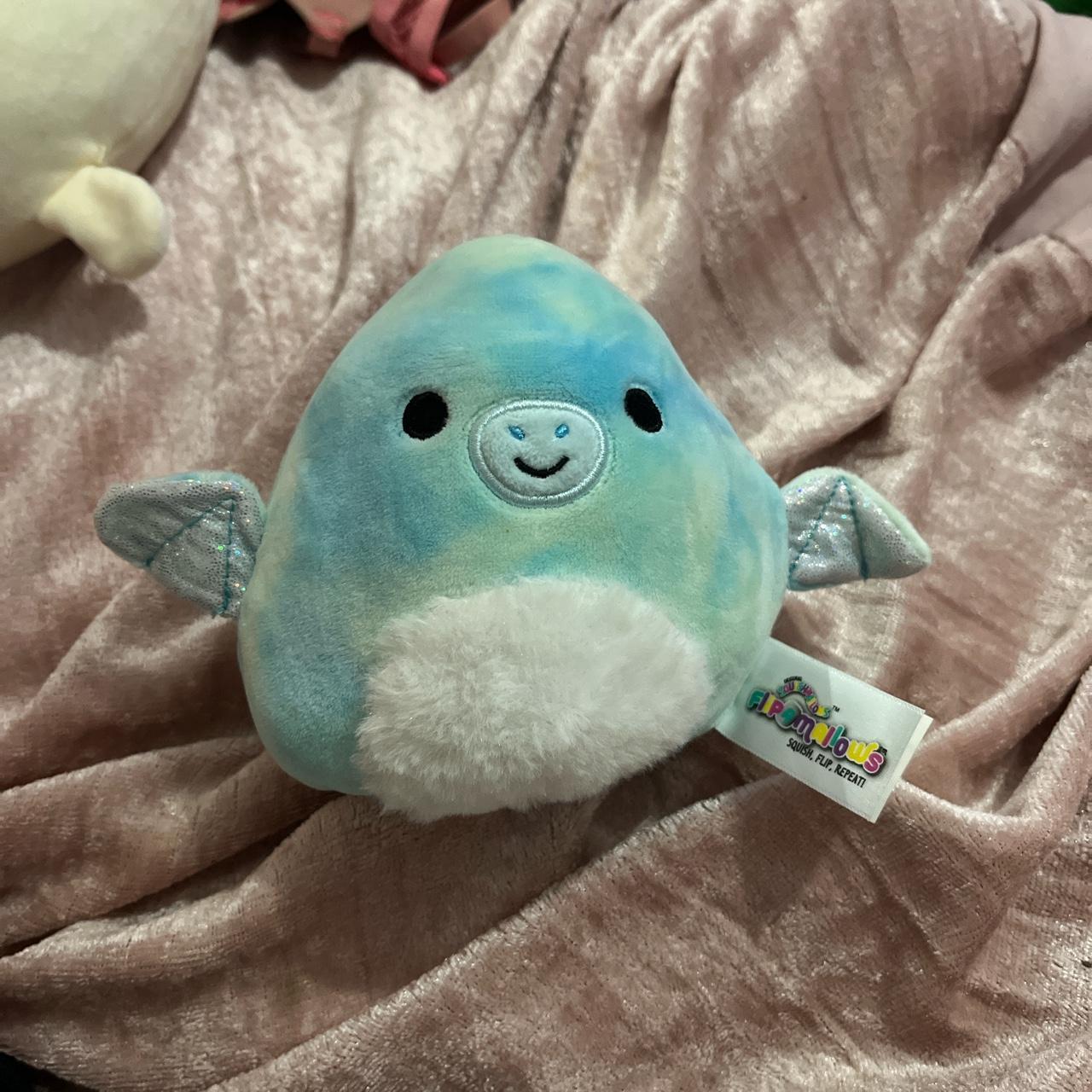 pterodactyl/ unicorn flip mallow squishmallow cute... - Depop