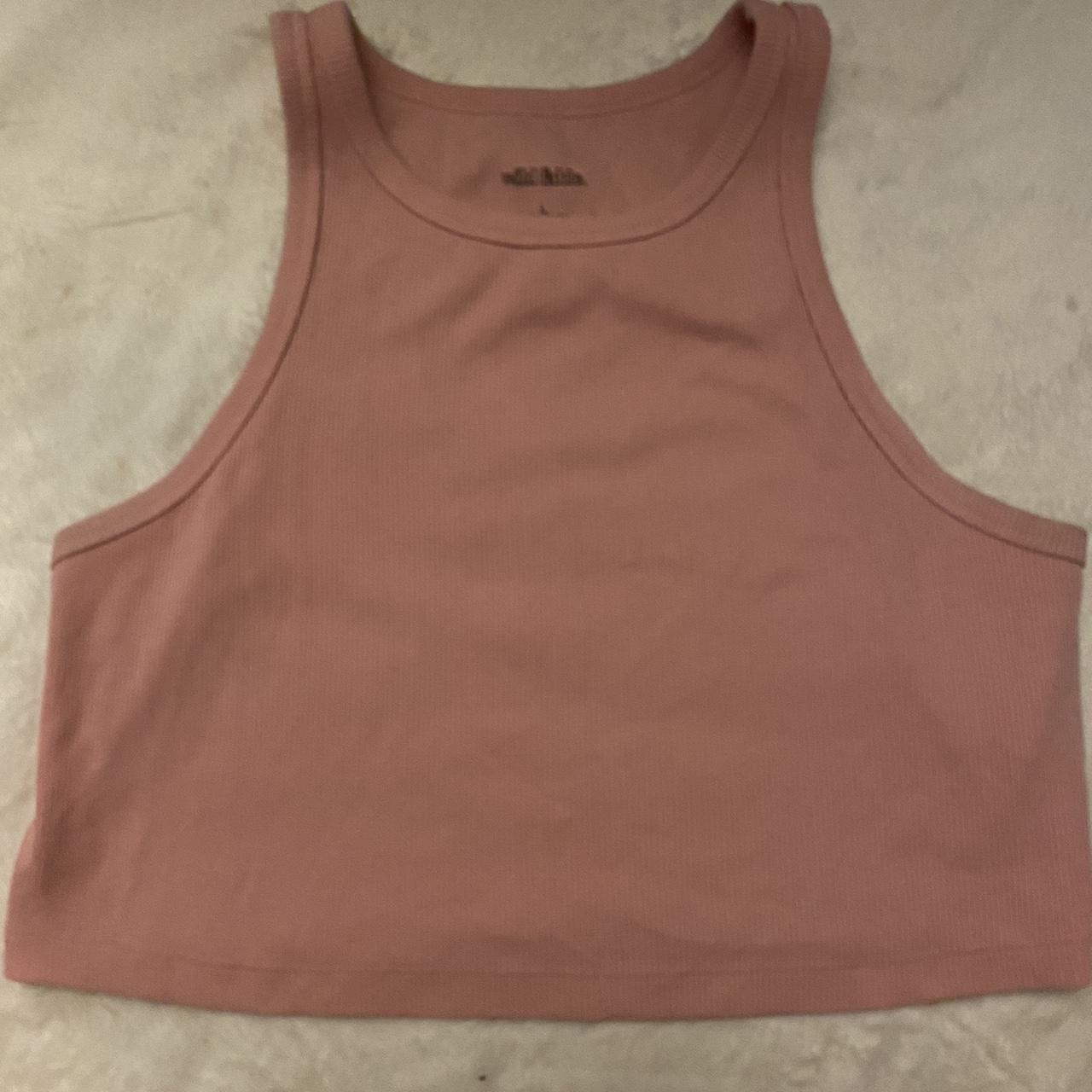 Pink halter top #target #pink #topheavy #cute #trendy - Depop