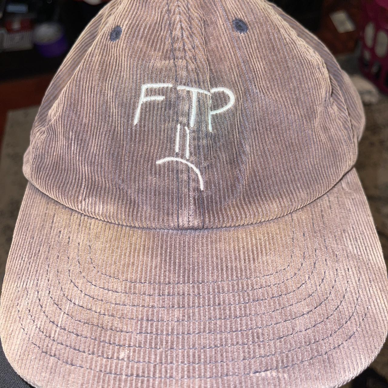 Ftp huf collab hat. Worn and discoloration. - Depop