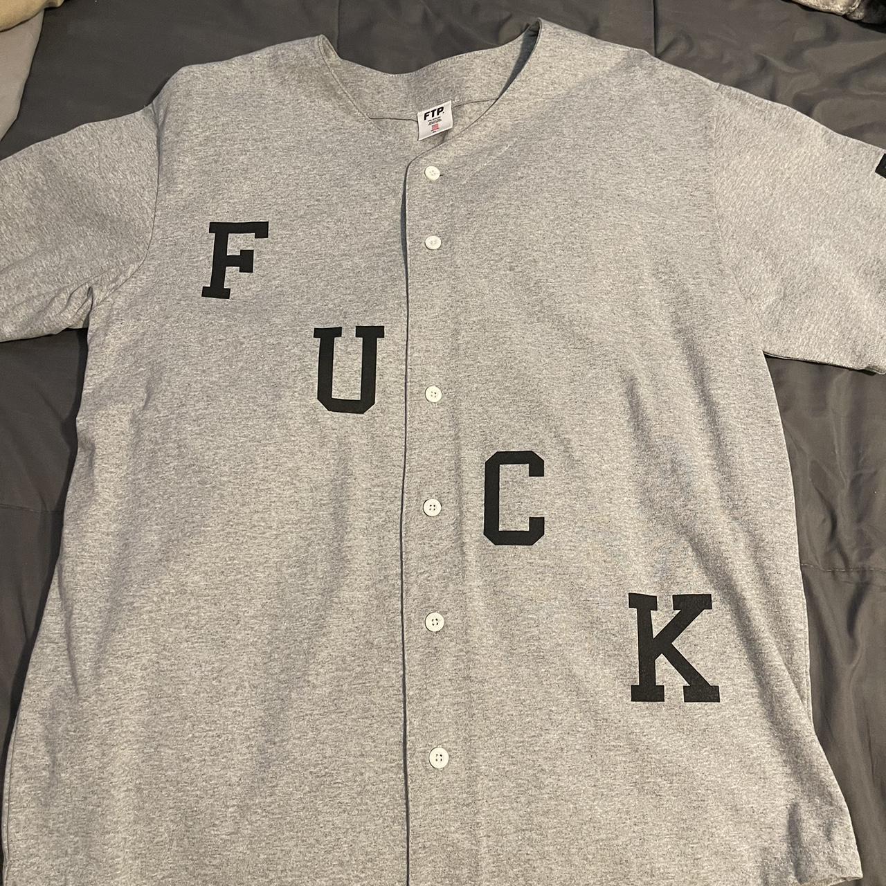 Ftp baseball jersey. Never worn. - Depop