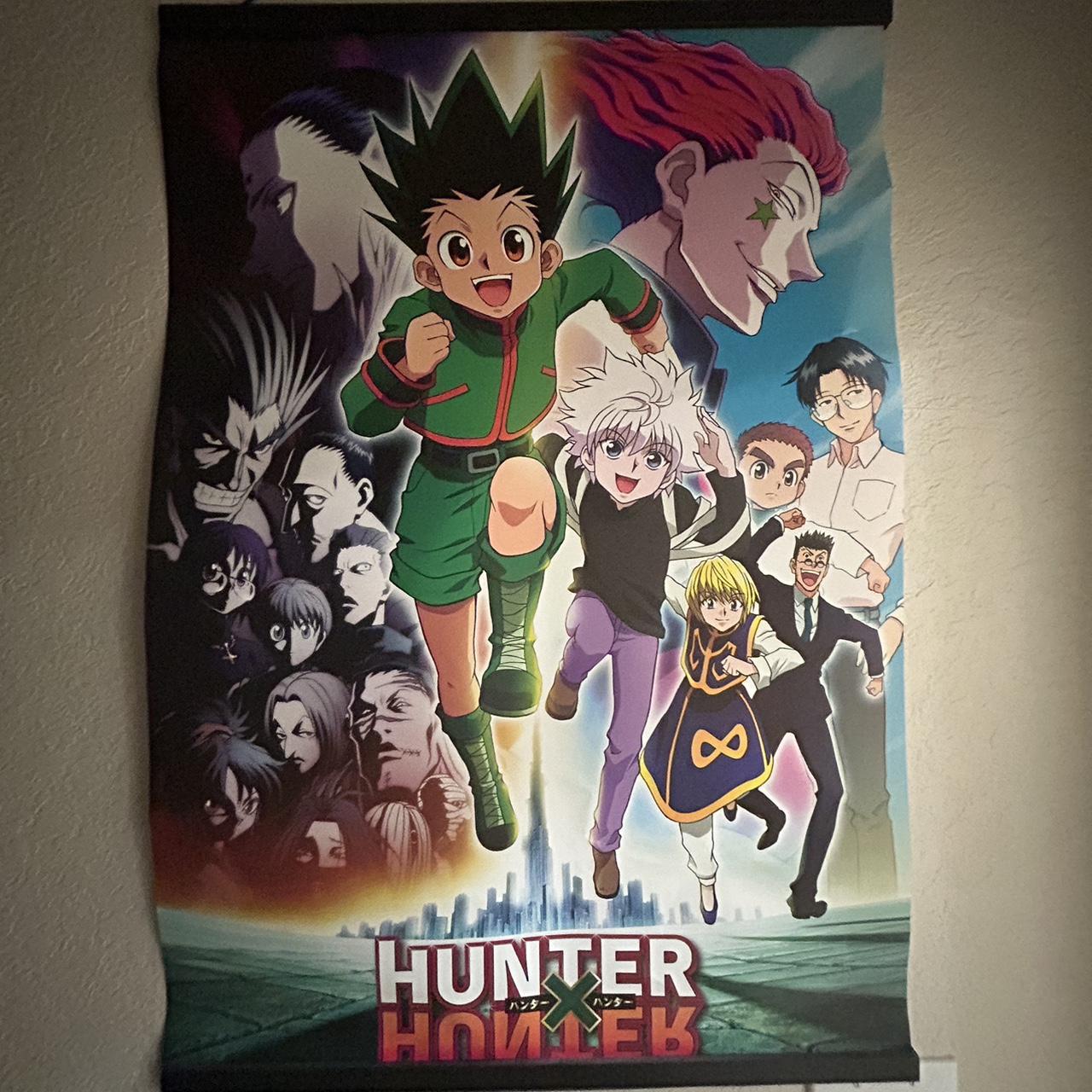 Hunter x Hunter hanging poster 33 inches in... - Depop