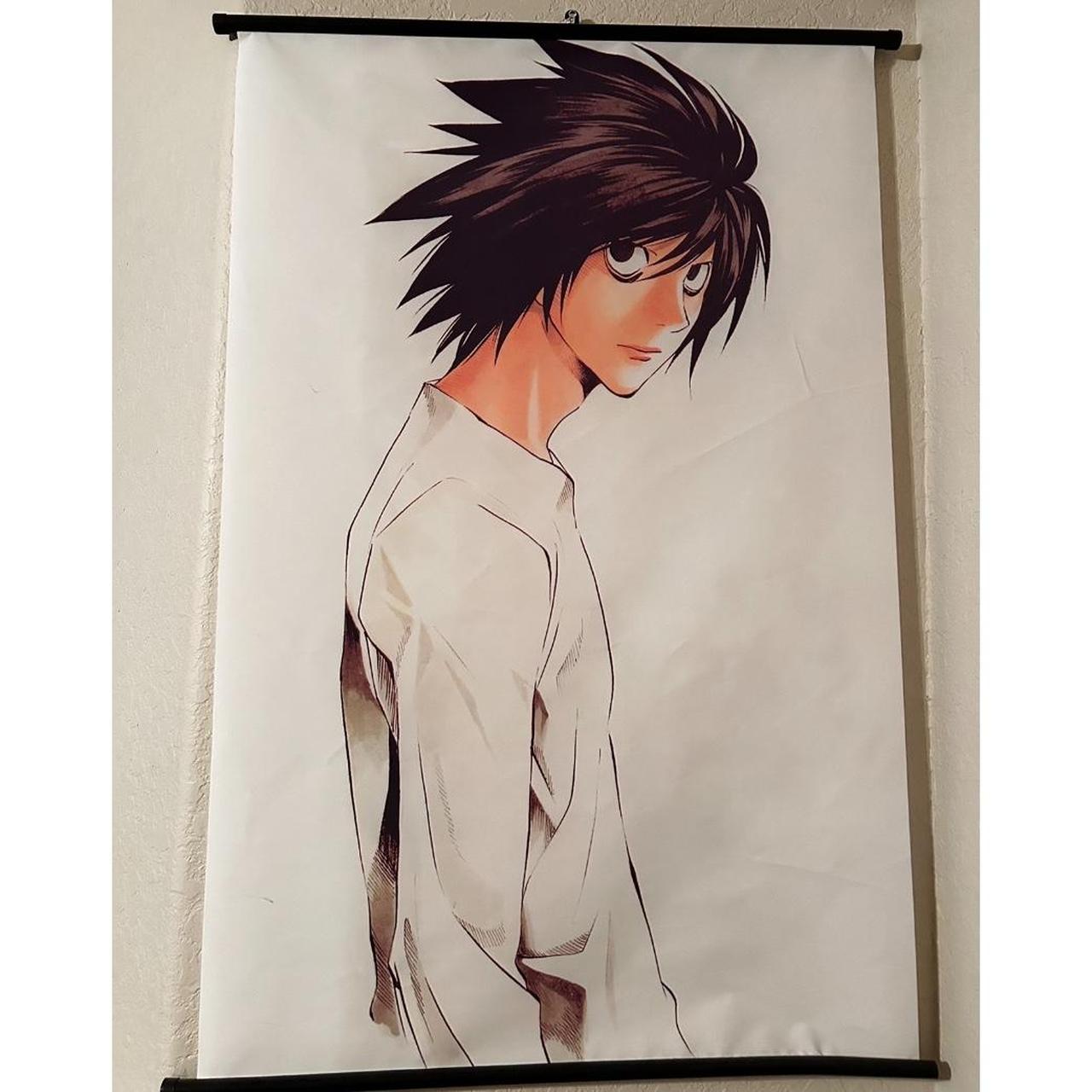 Death Note L Poster #anime #manga #L #DeathNote - Depop
