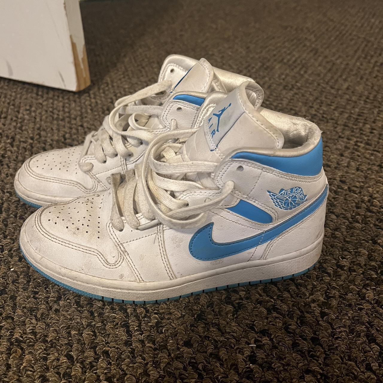 Air Jordan mids. Well worn but still in good condition, - Depop