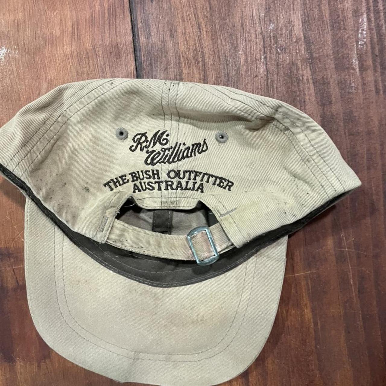 Vintage rm williams cap -brim has heaps of broken... - Depop