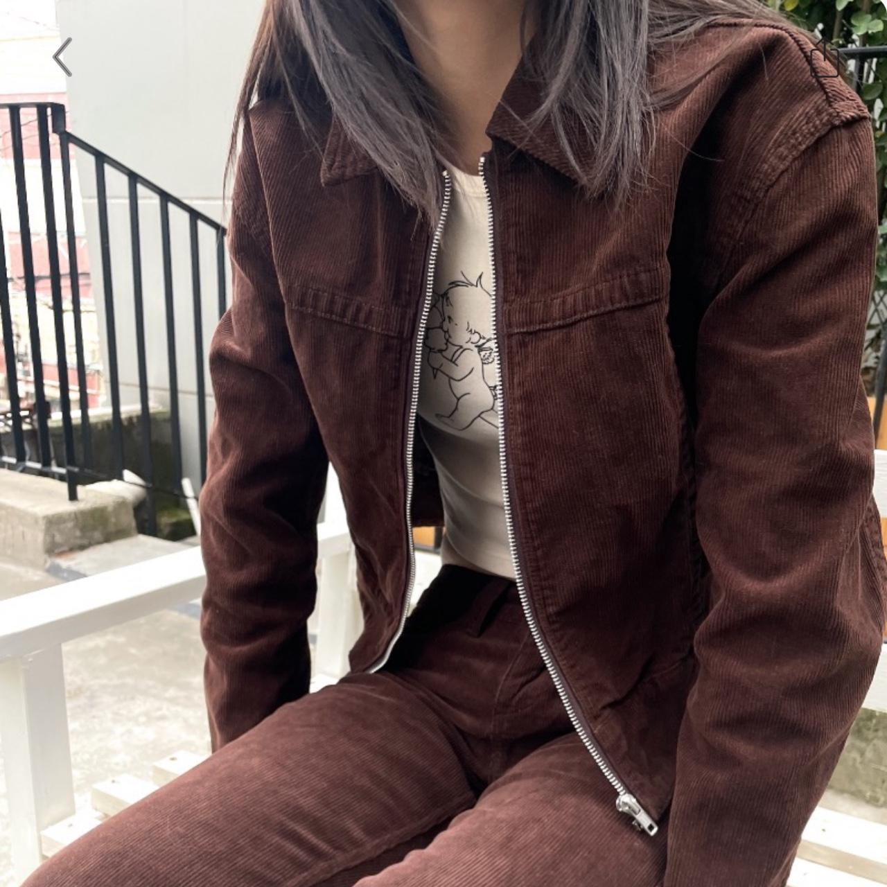 Brandy Melville Karina corduroy jacket version2️⃣... - Depop