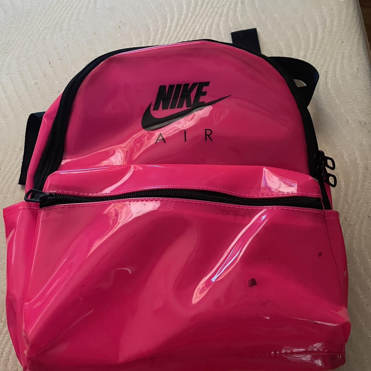 Nike pink backpack #pinkbackpack | Depop