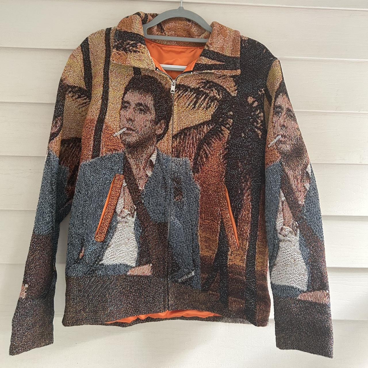 Scarface jacket old timey #scarface #vintage #alpacino - Depop