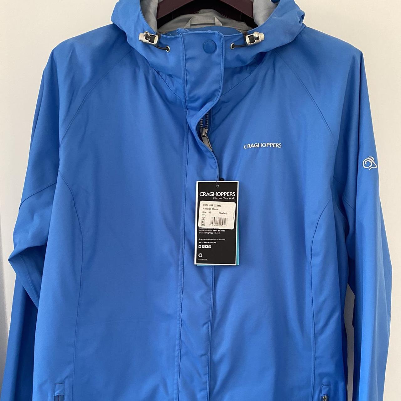 Craghoppers Aquadry Rain Coat - Size UK16 • Bluebell... - Depop
