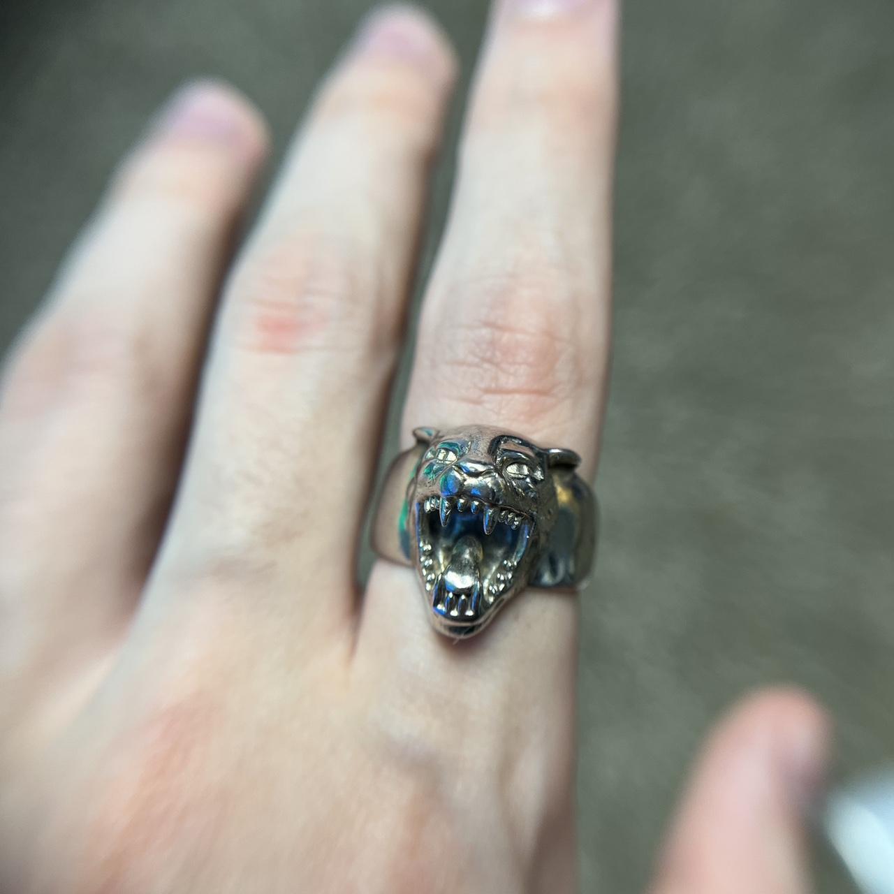 Hellcat ring size 9/10 hard jewelry - Depop