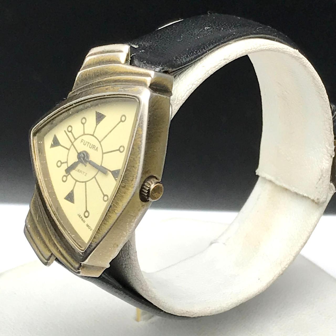 Fada Industries Futura Ladies Quartz Watch Leather... - Depop