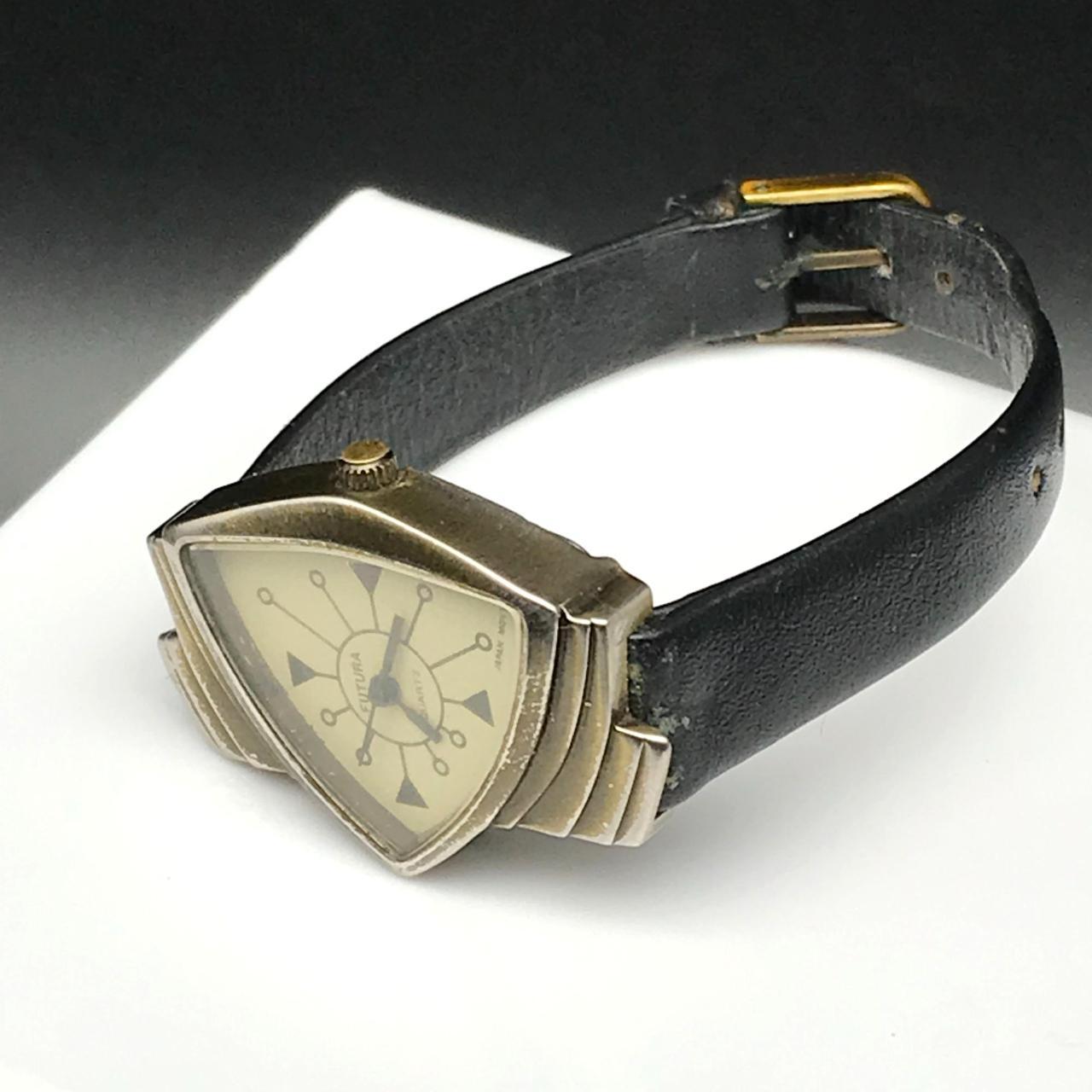 Fada Industries Futura Ladies Quartz Watch Leather... - Depop