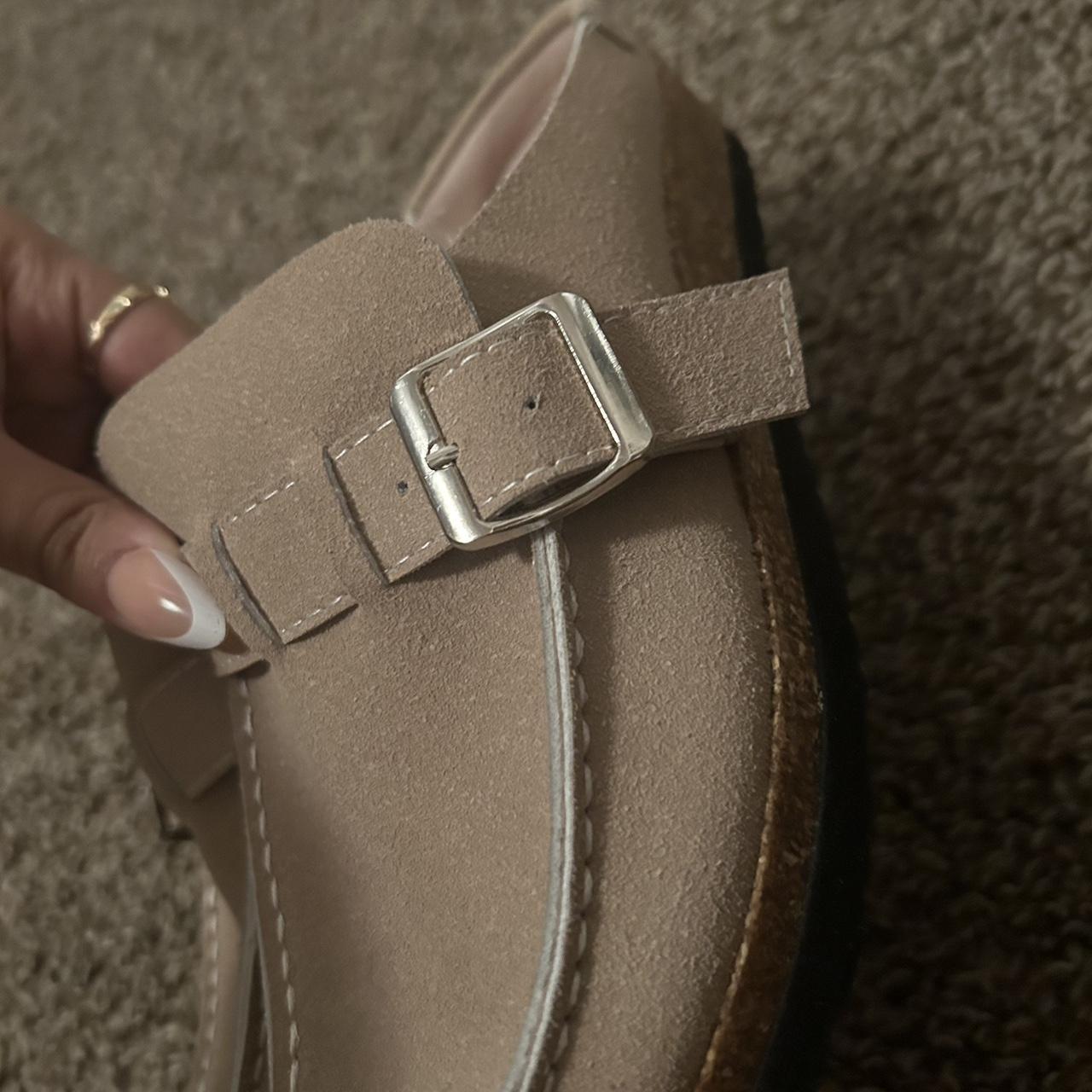 Worn once to try on Cute house shoes or work shoes - Depop