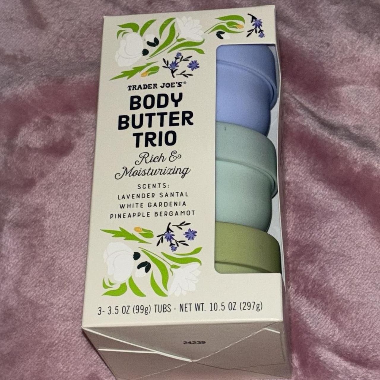 Trader Joe's Body Butter Trio! Scents: Lavender... - Depop