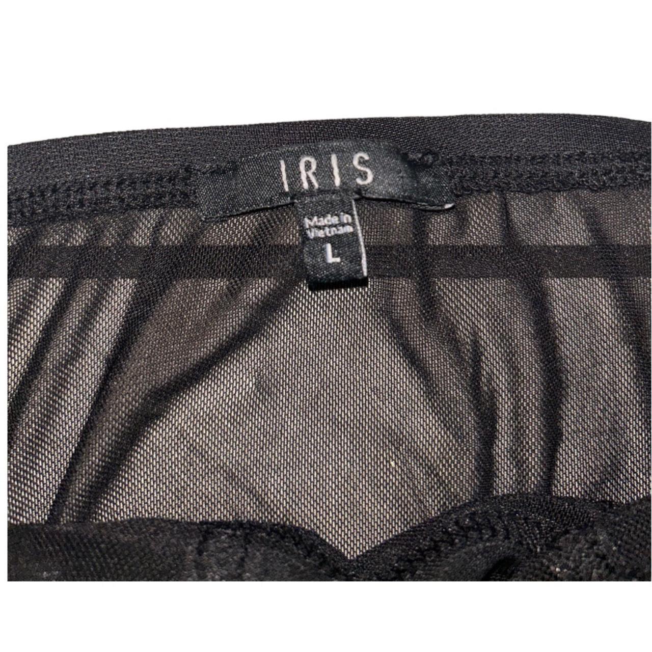 Large black mesh body suit that could be worn for a... - Depop