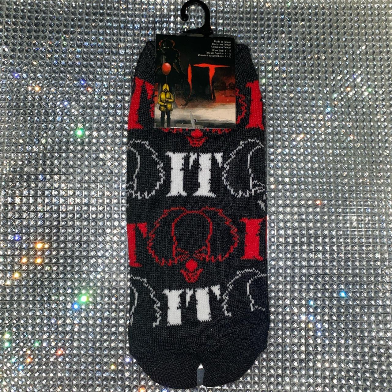 IT PENNYWISE HEAD NO-SHOW SOCKS New With Tags! One... - Depop