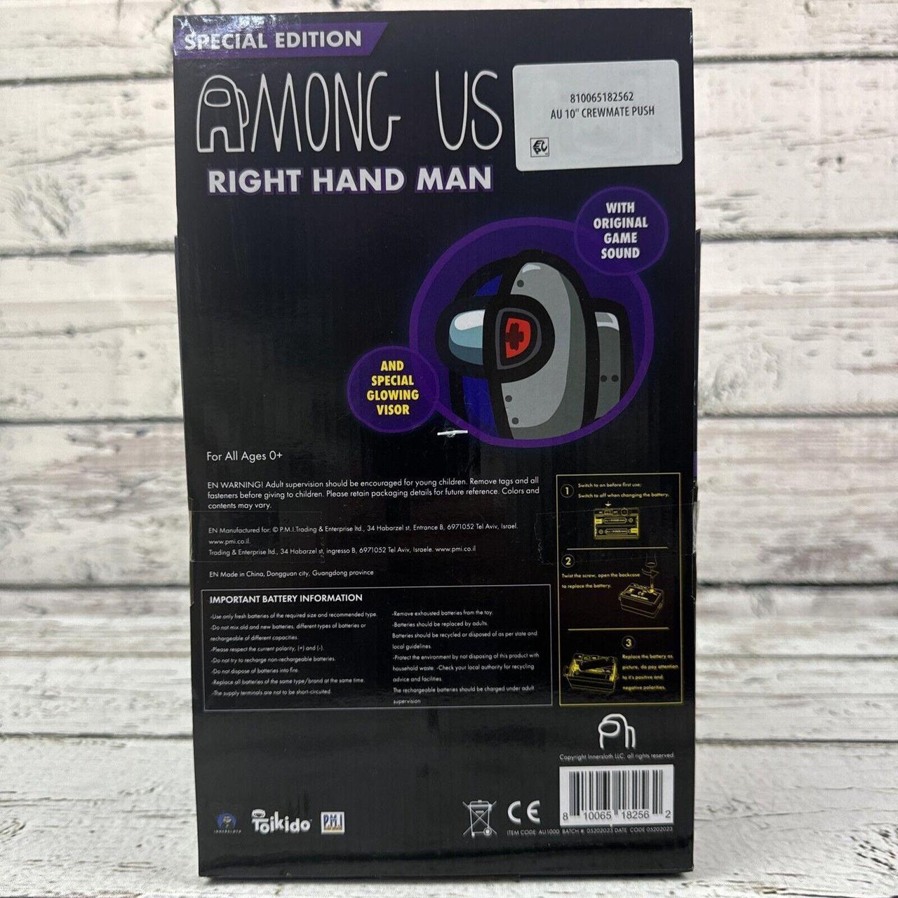 Among Us Right Hand Man Crewmate Plush Special... | Depop